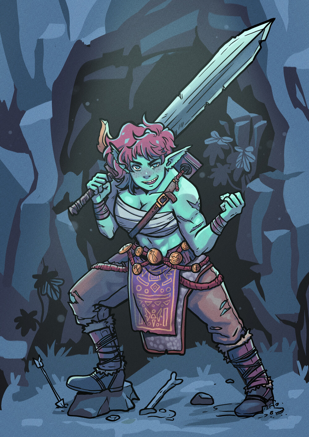 ArtStation - Cel shaded character art