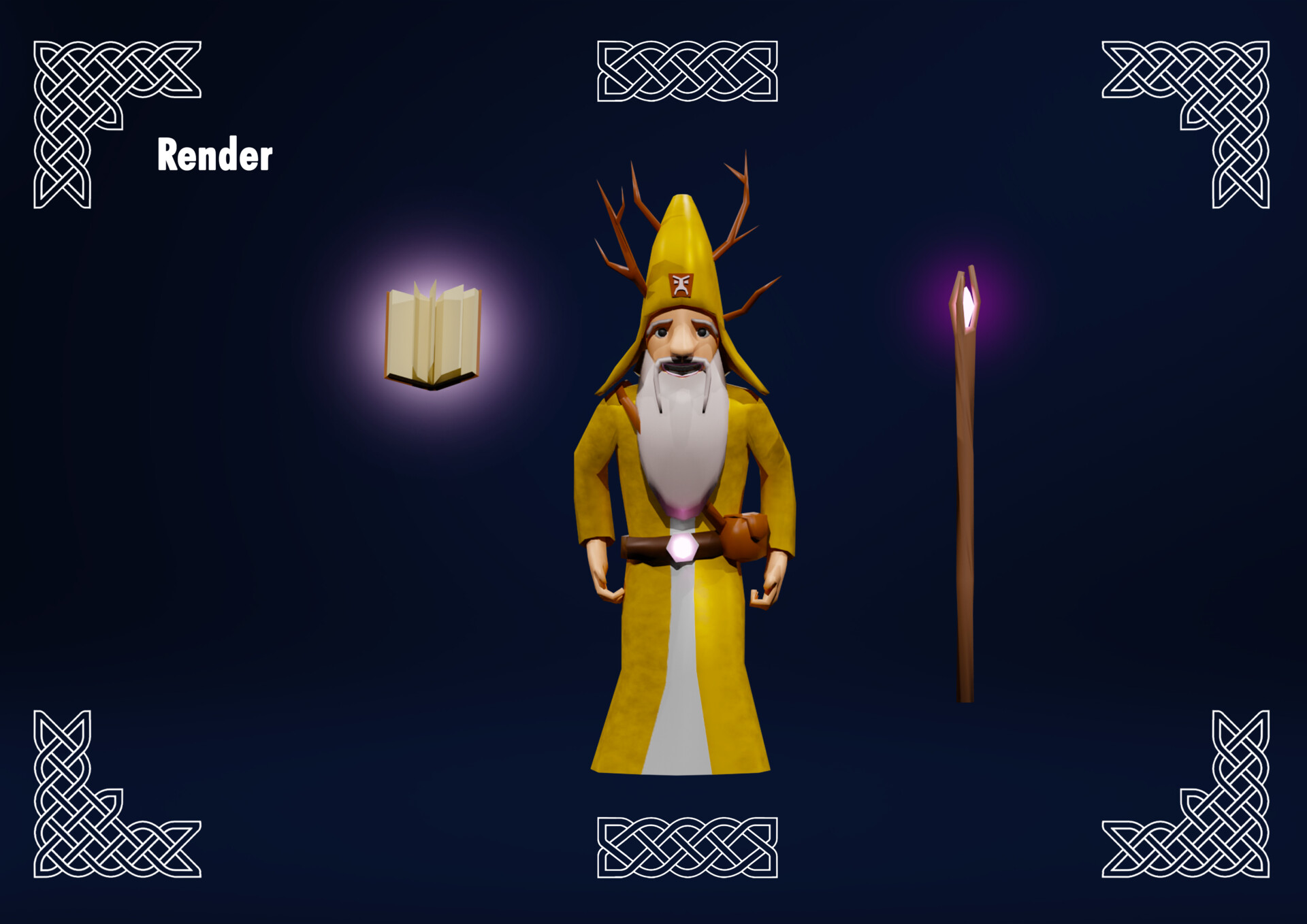 ArtStation - Forest Wizard