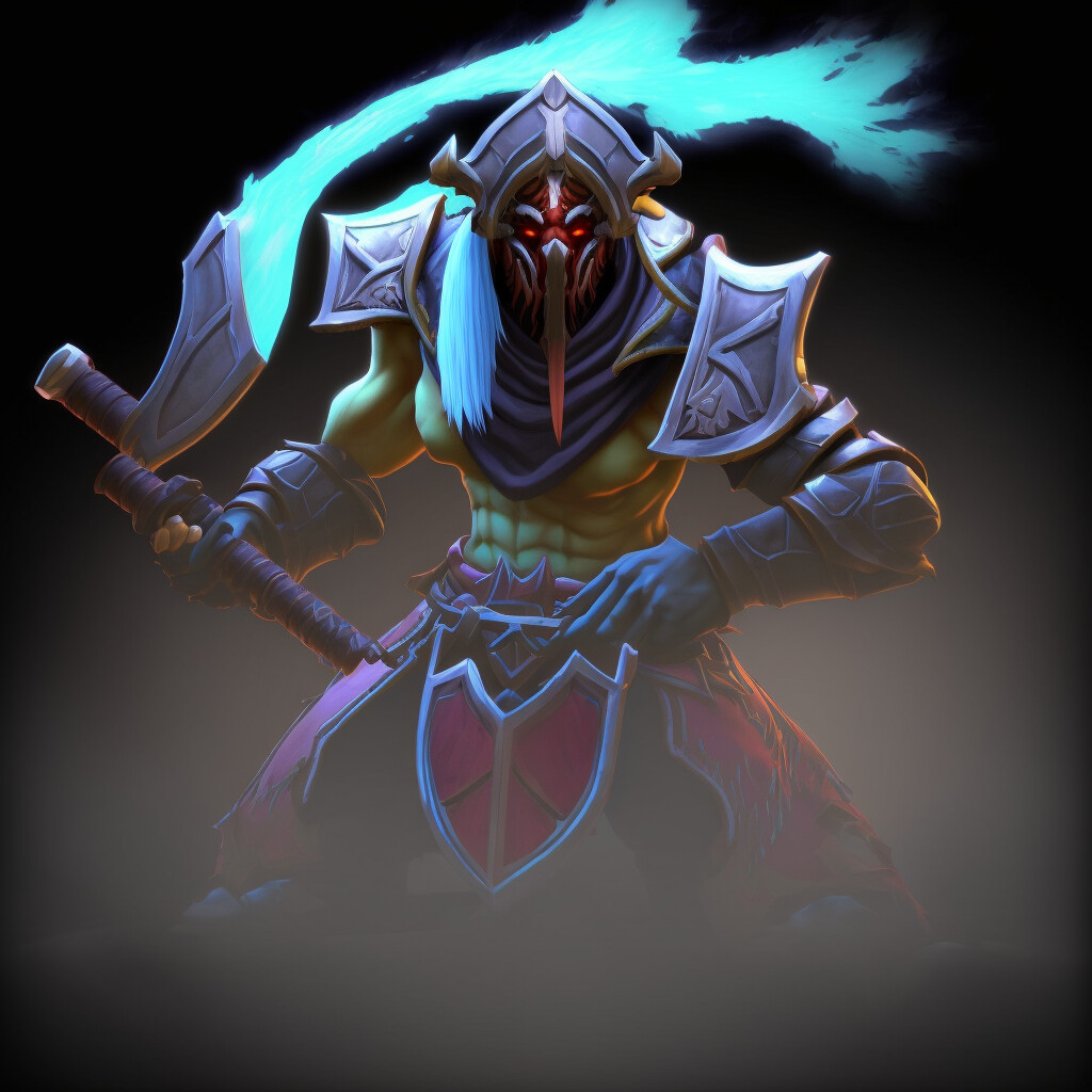 ArtStation - AI concept of Phantom Warrior