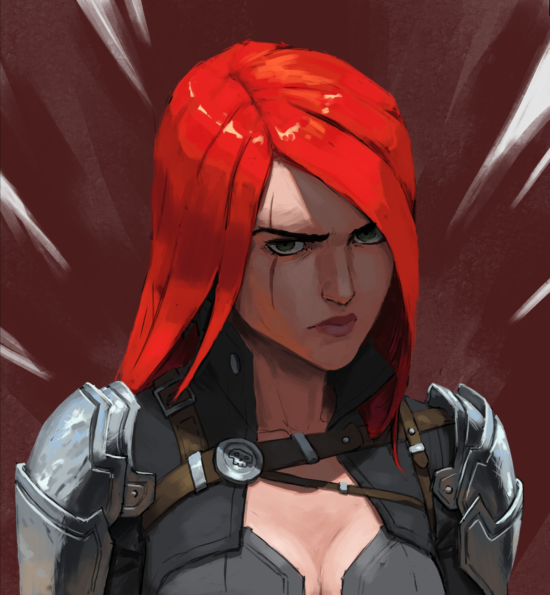 ArtStation - Katarina Portrait