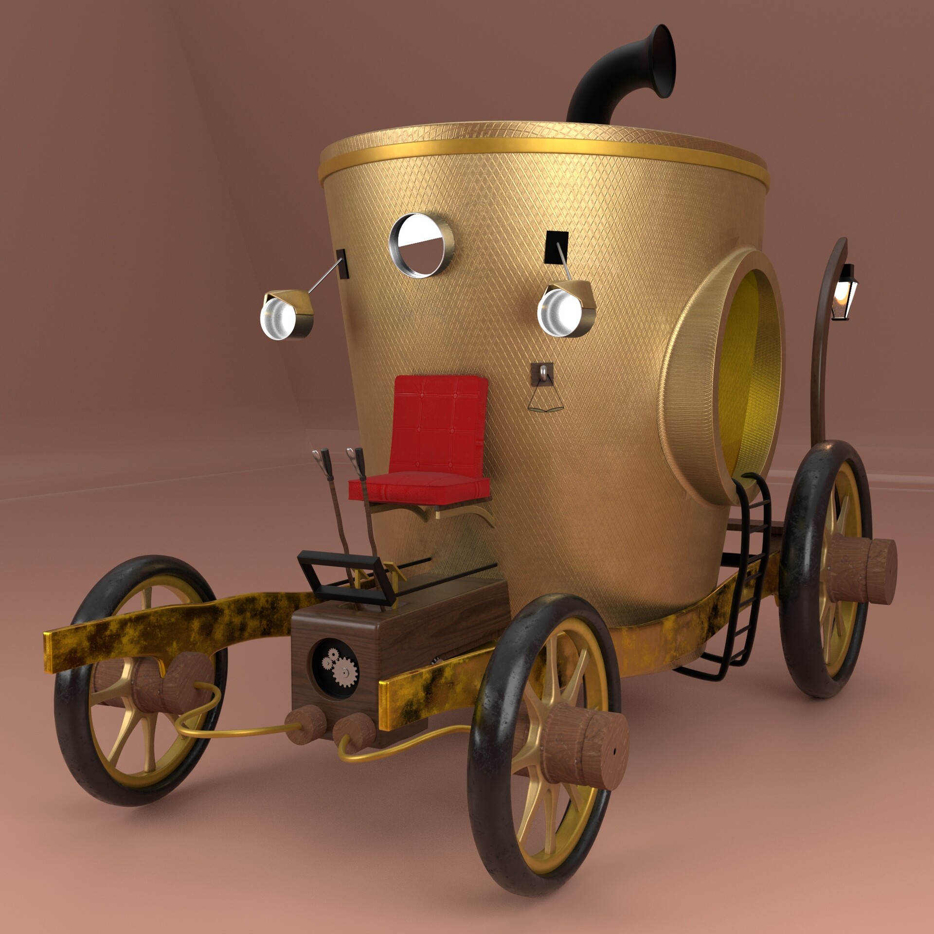 ArtStation - Fantasy wagon