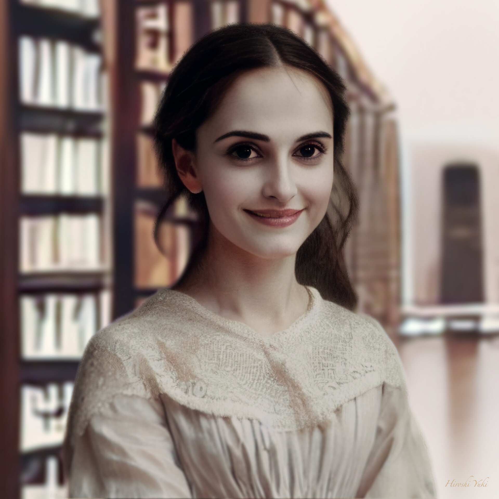 ArtStation - Ruth Parker in the Library