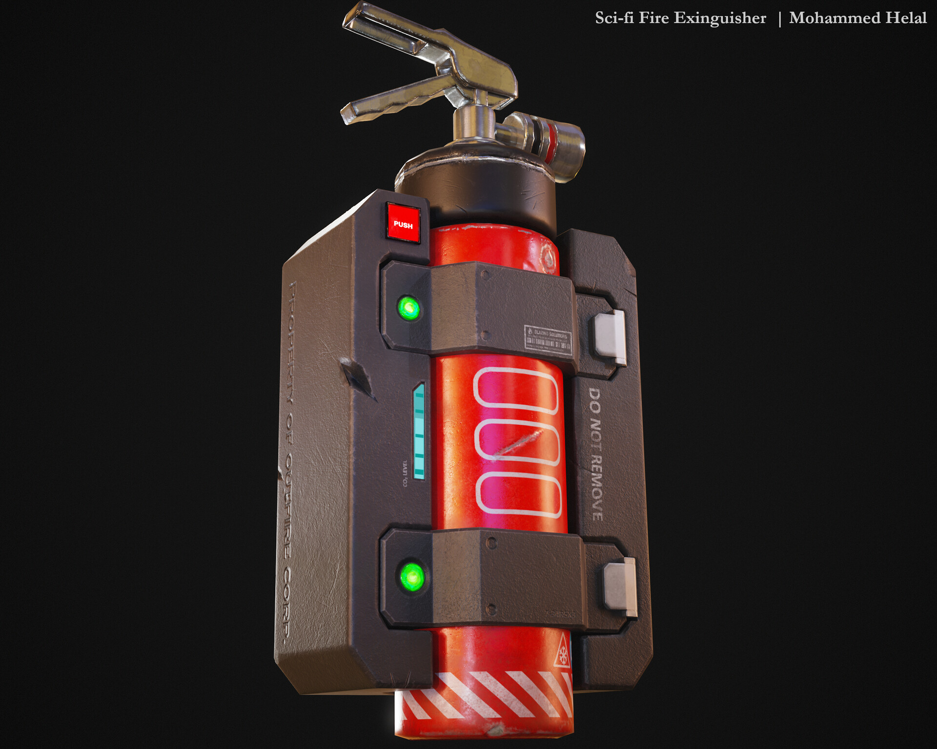 ArtStation - Sci-fi Fire Extinguisher