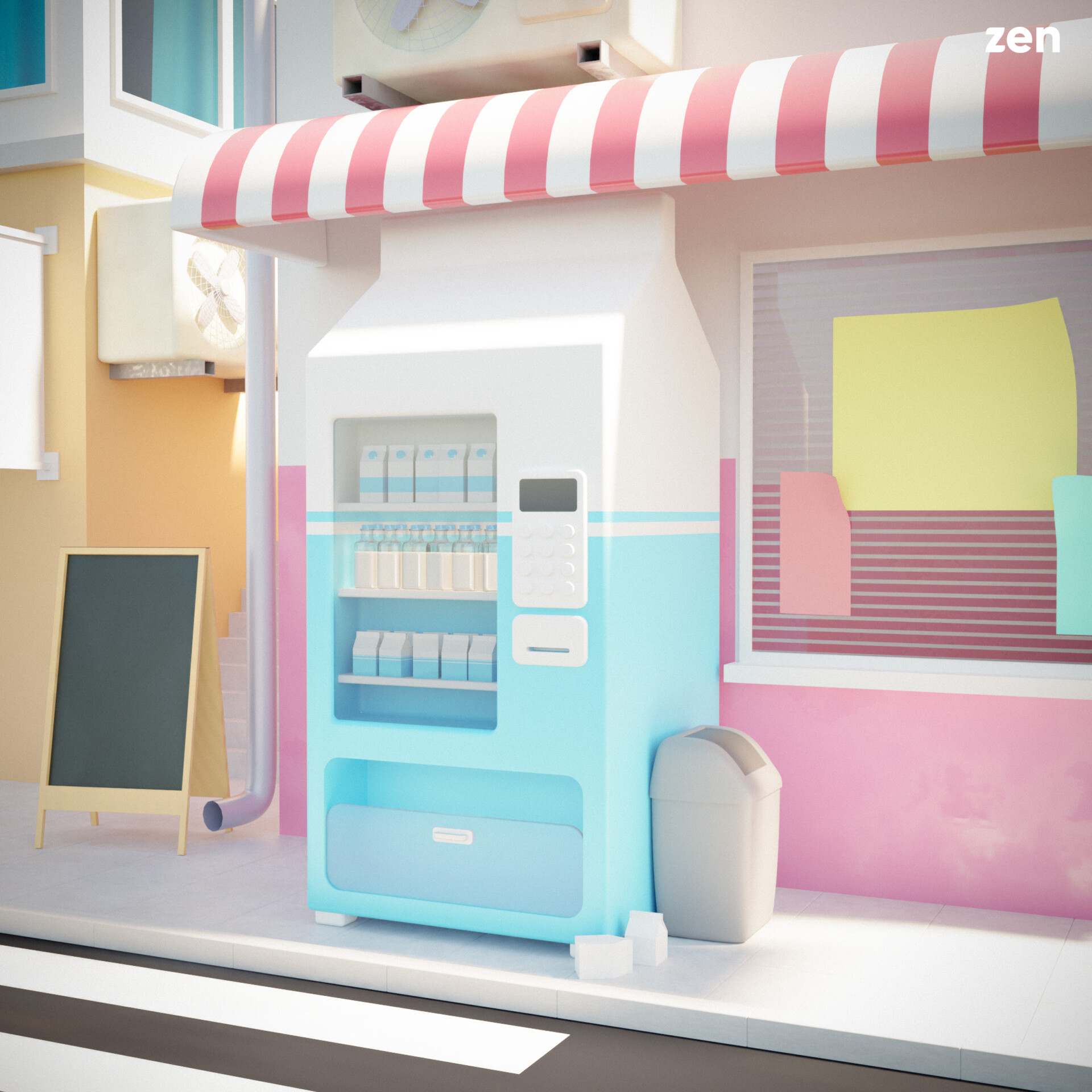 ArtStation - Vending Machine