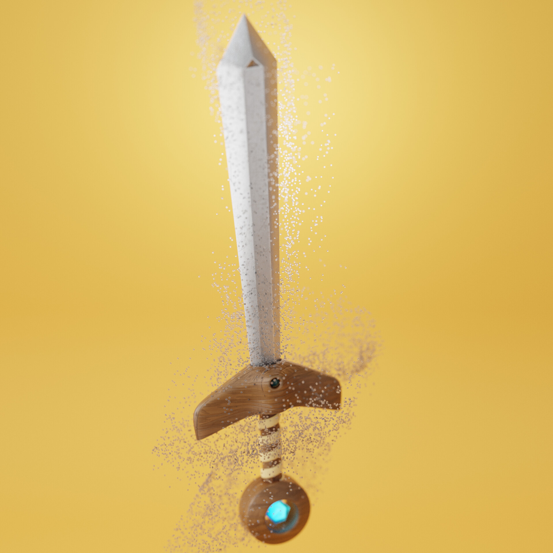 ArtStation - Stylized Magical Sword