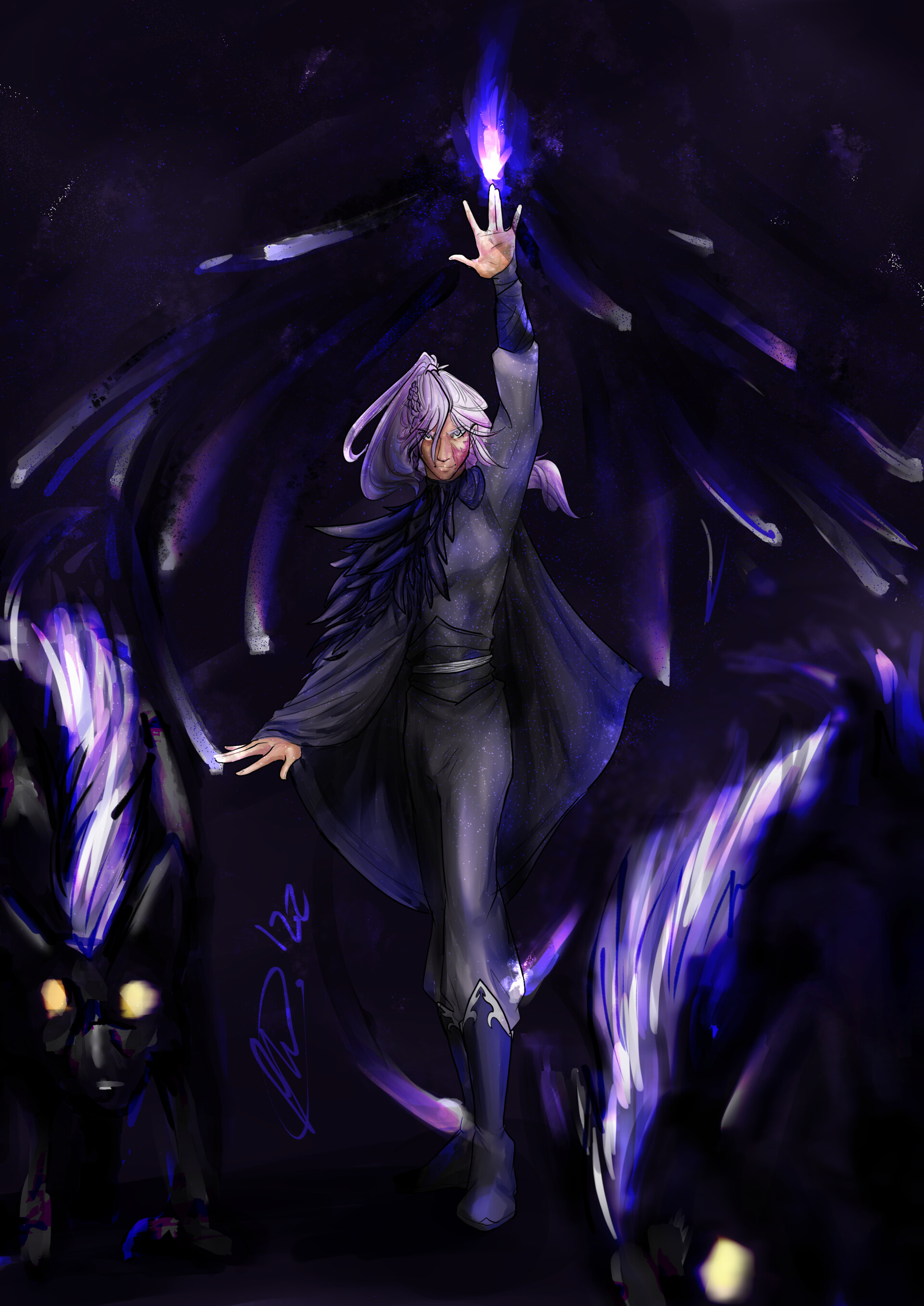 ArtStation - Lord of the Dark Flame [Hellfire]