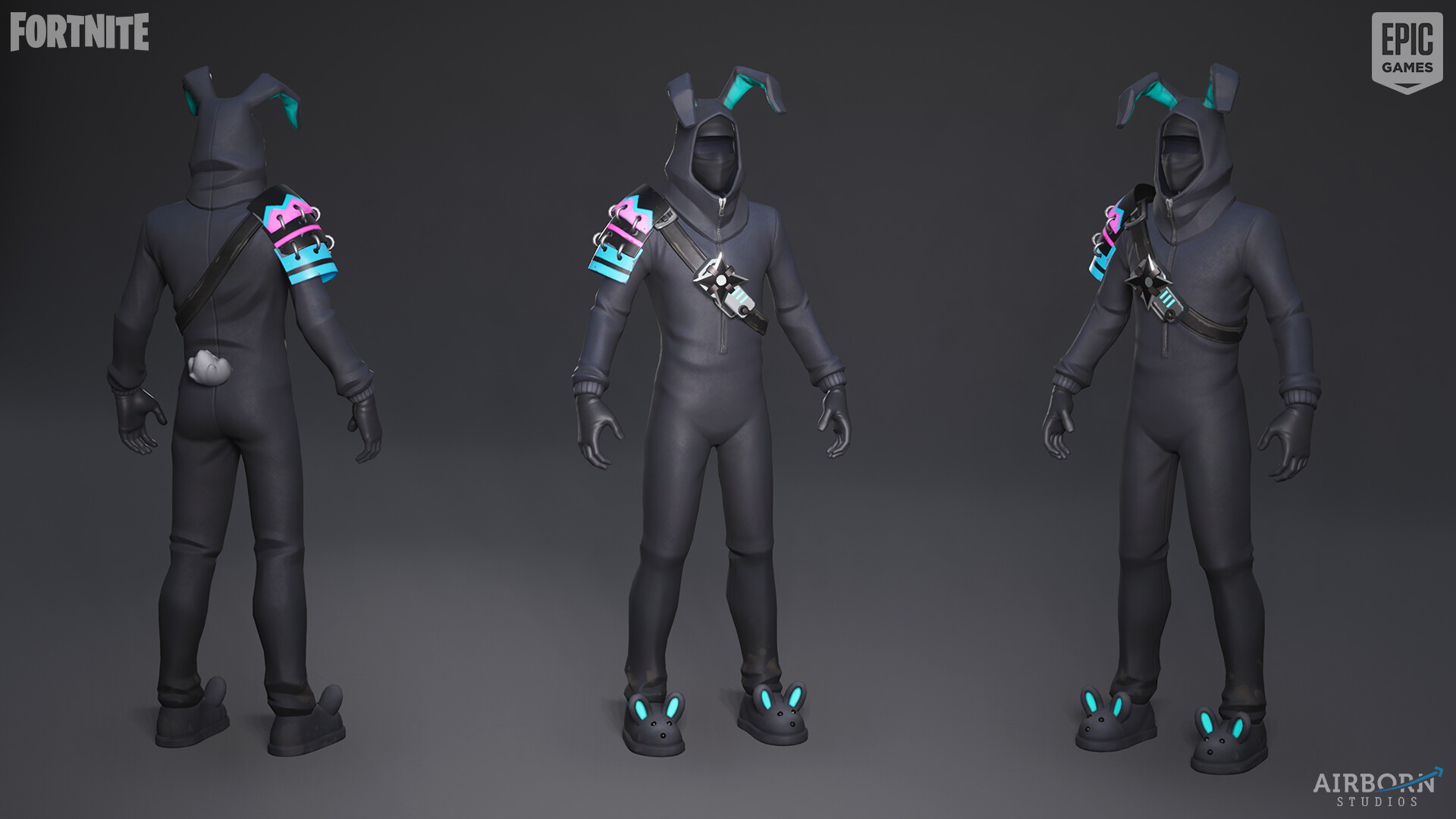 Airborn Studios - Fortnite - Dashing Hare Ken