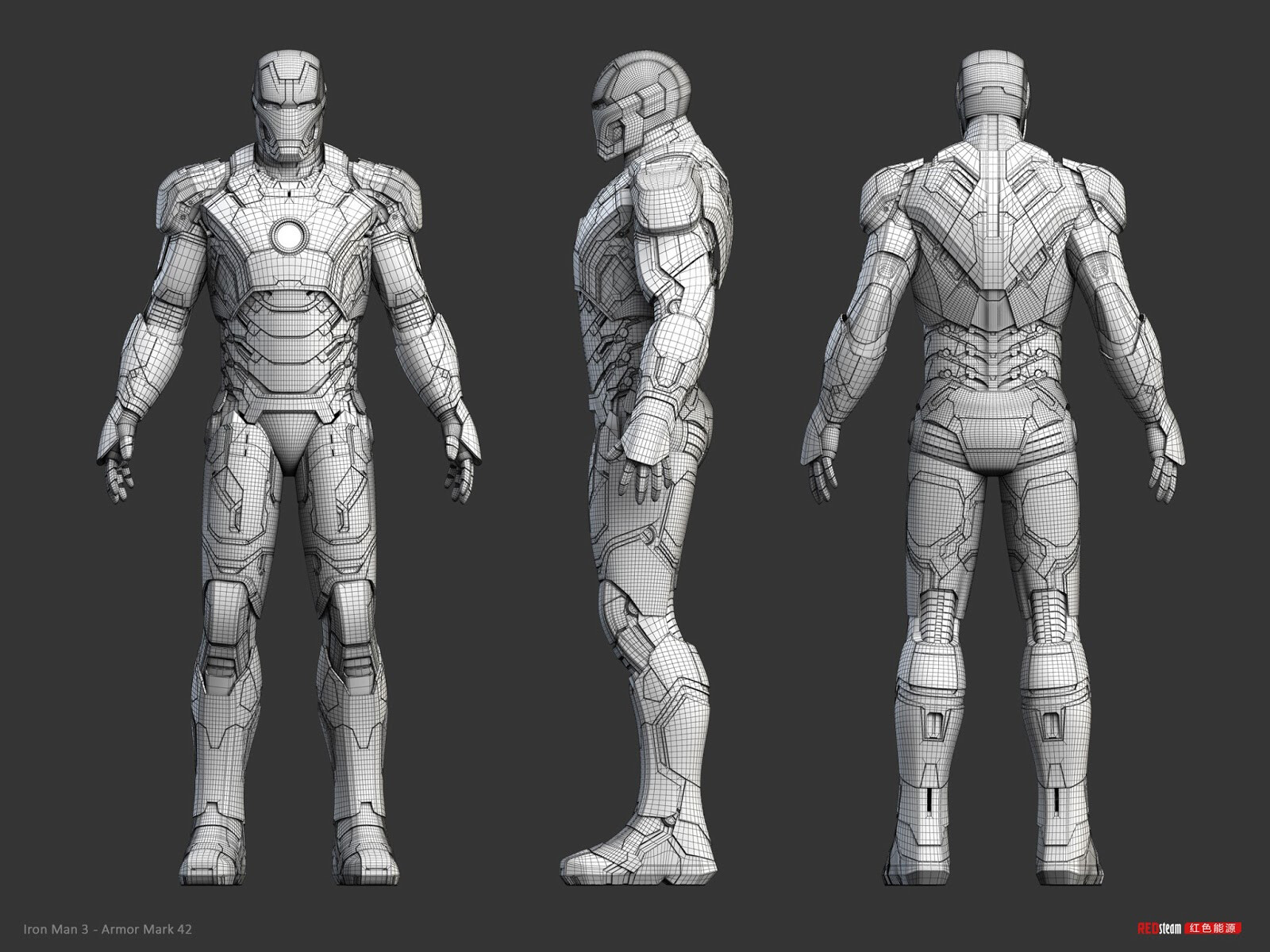 Iron Man Mark 42 Armor Blueprints