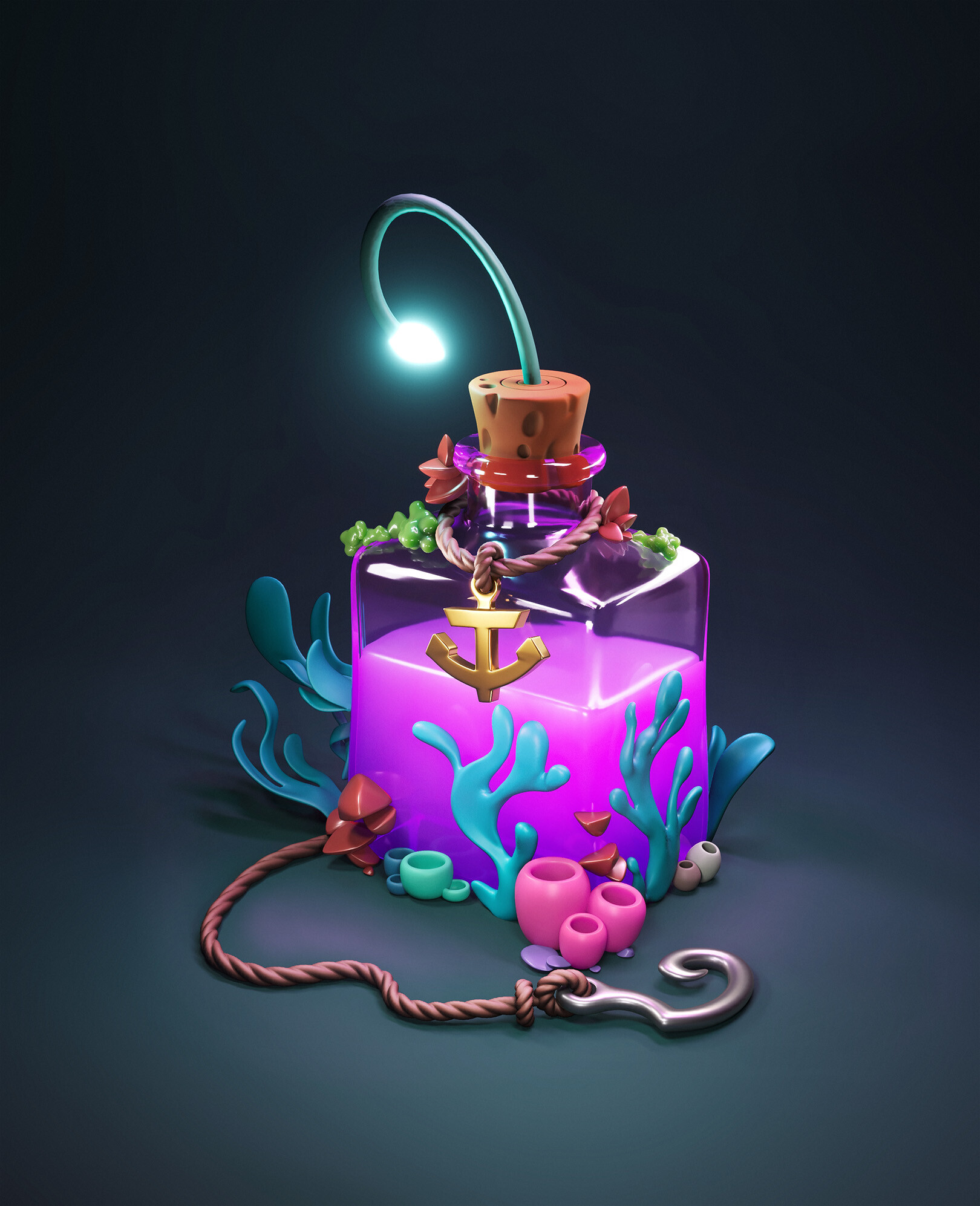 ArtStation - Void Depths Potion