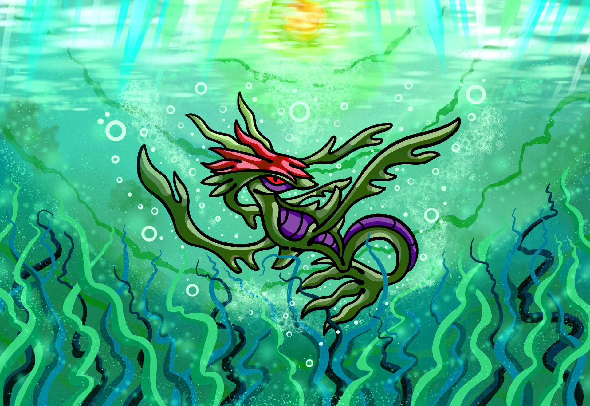 ArtStation - Deep Dragalge