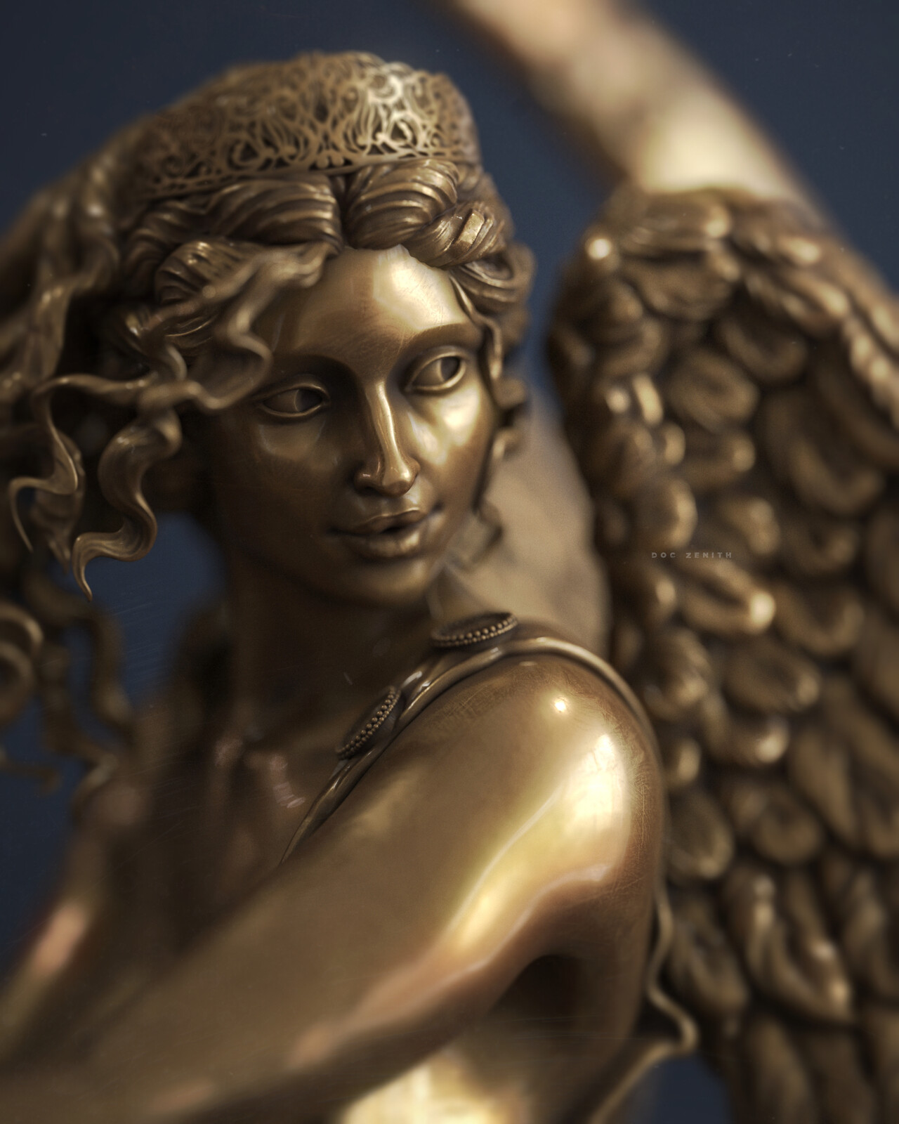 DocZenith. - Selene Statue