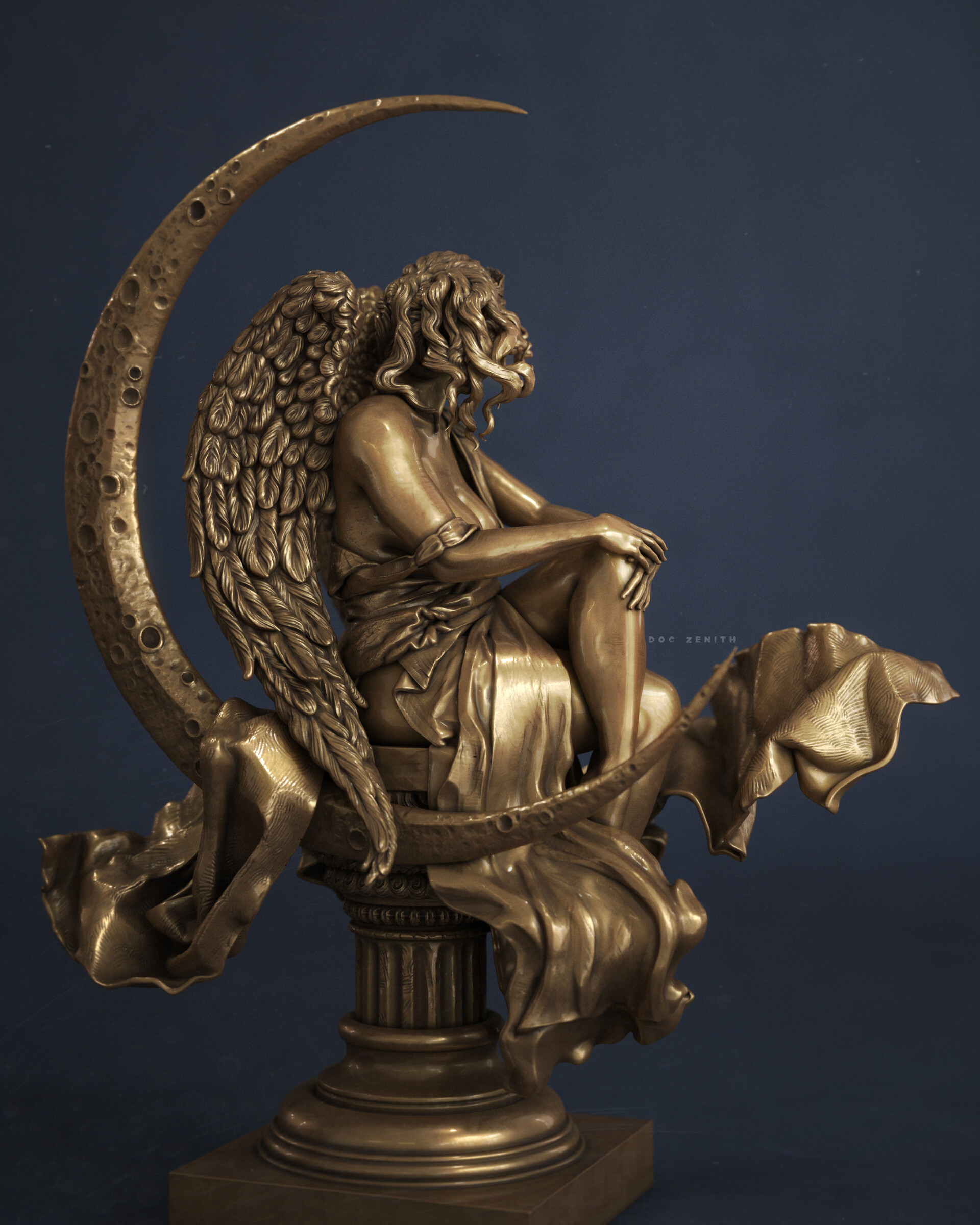 DocZenith. - Selene Statue