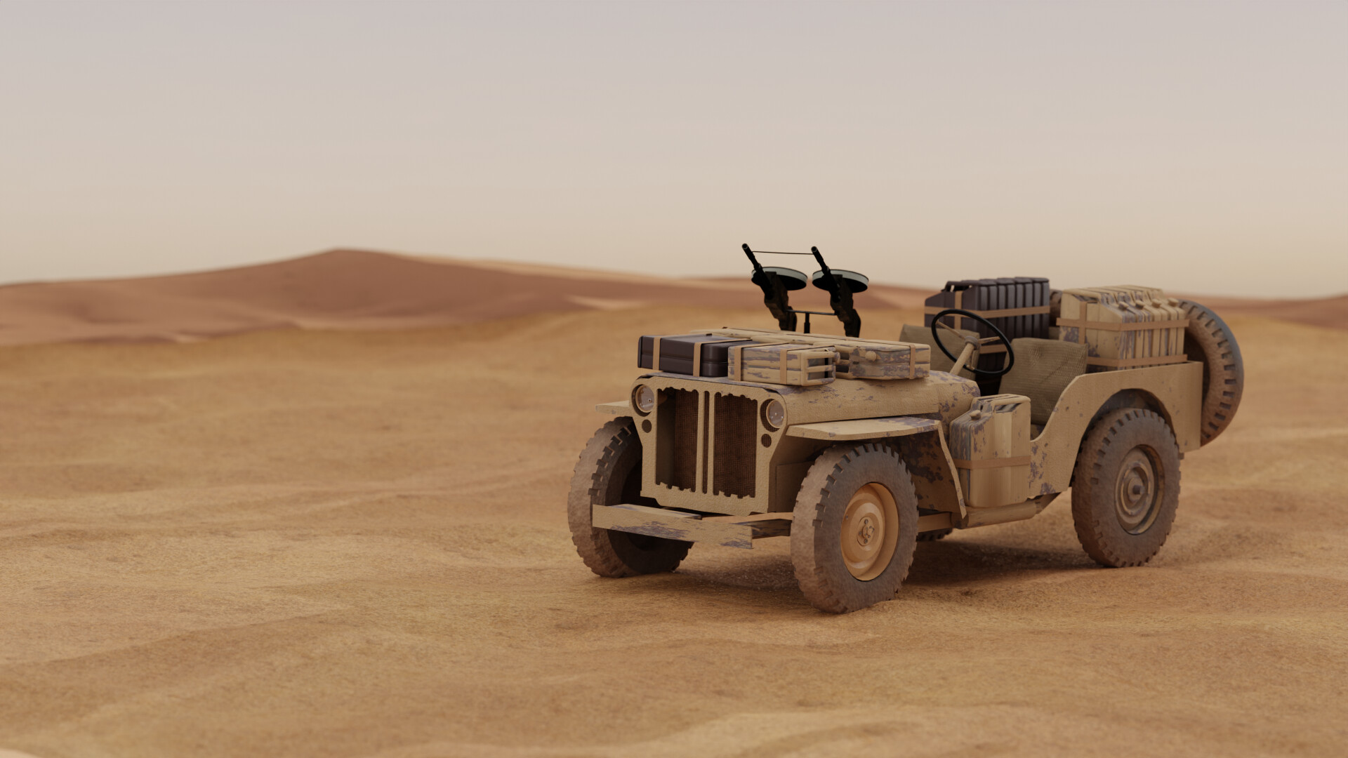 David Saunders - 1942 SAS Ford GPW