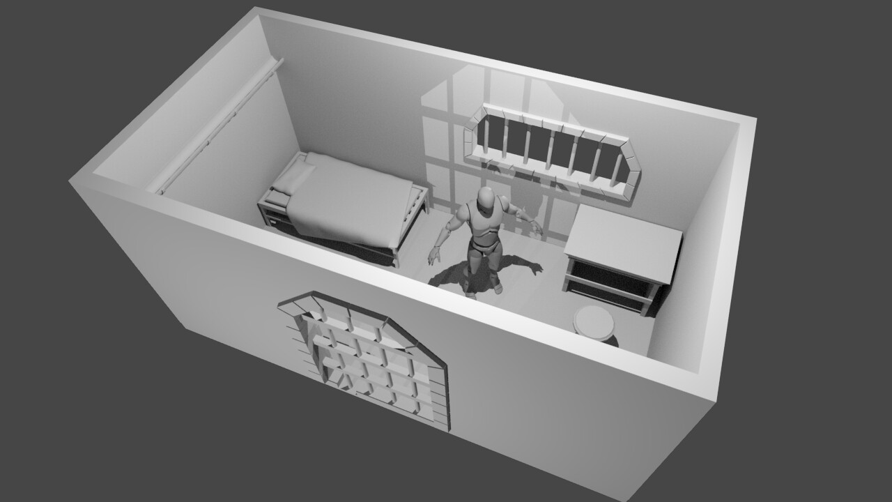 Edward van den Broek - Modular Prison Cell Kit