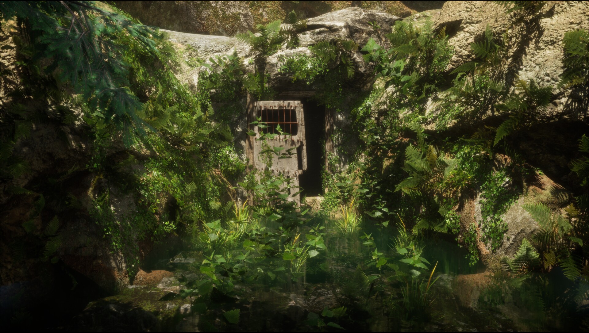 ArtStation - Nature door