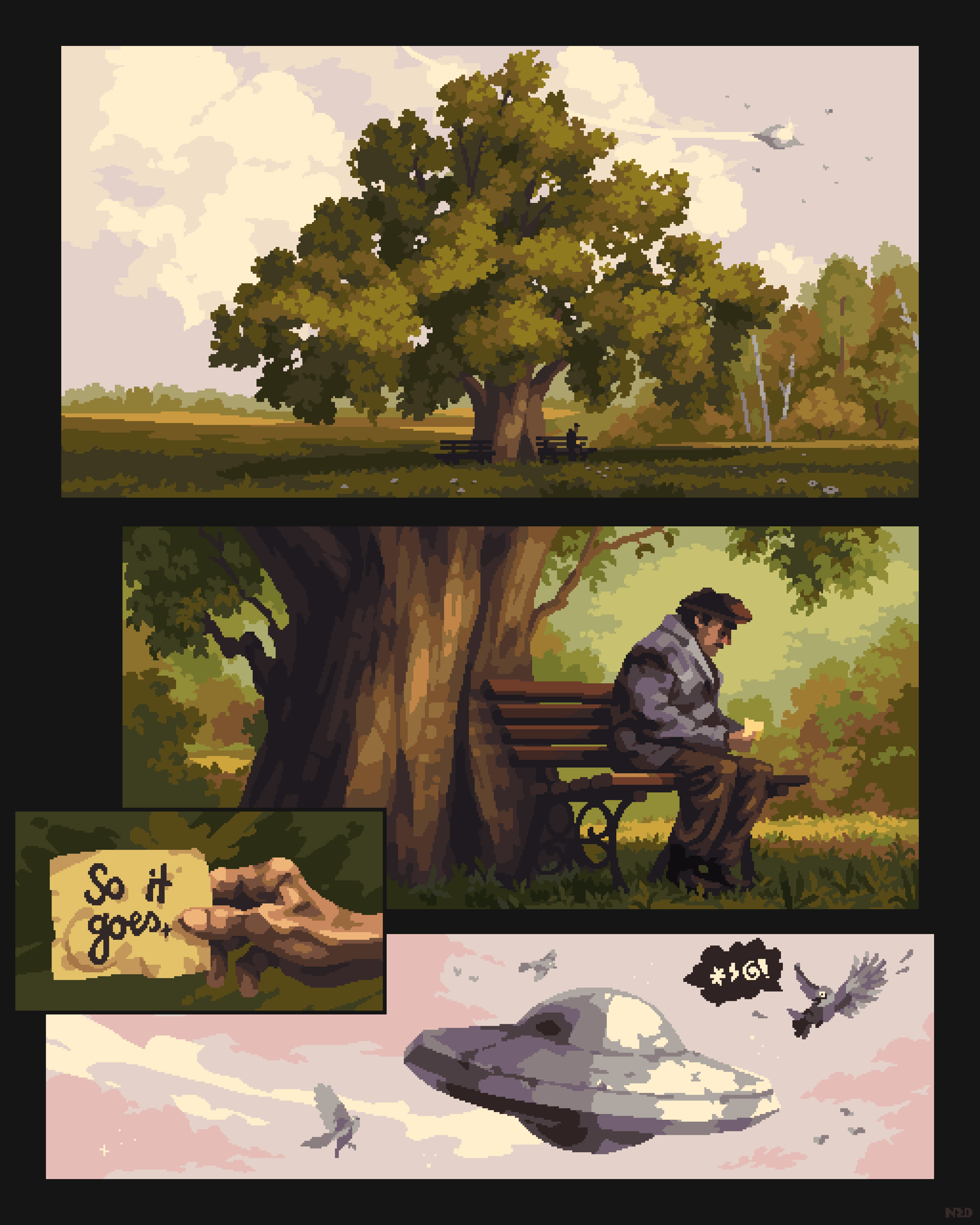 Kurt Vonnegut Drawings So It Goes