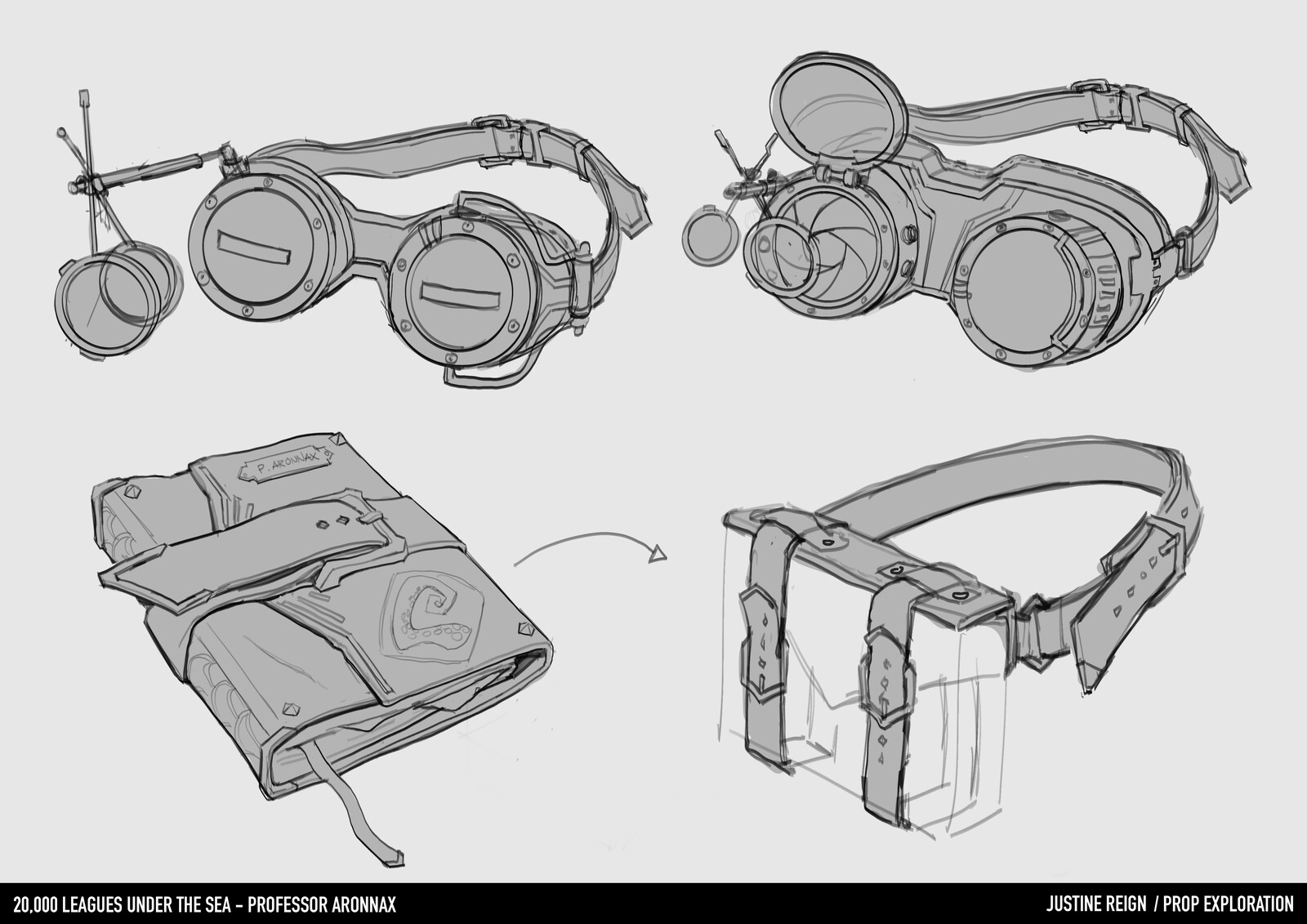 Justine Reign - Professor Aronnax - 20,000 Leagues Under The Sea