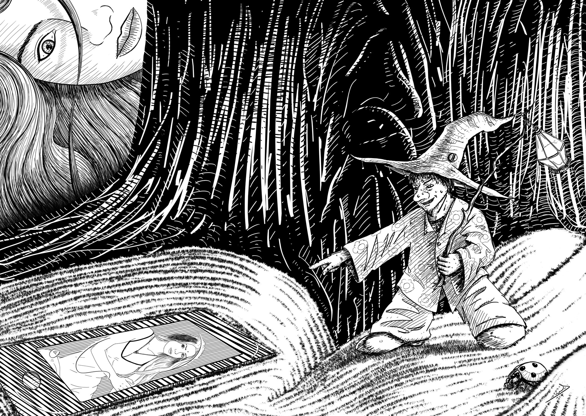 Victor Saenz Barron Art - Carol