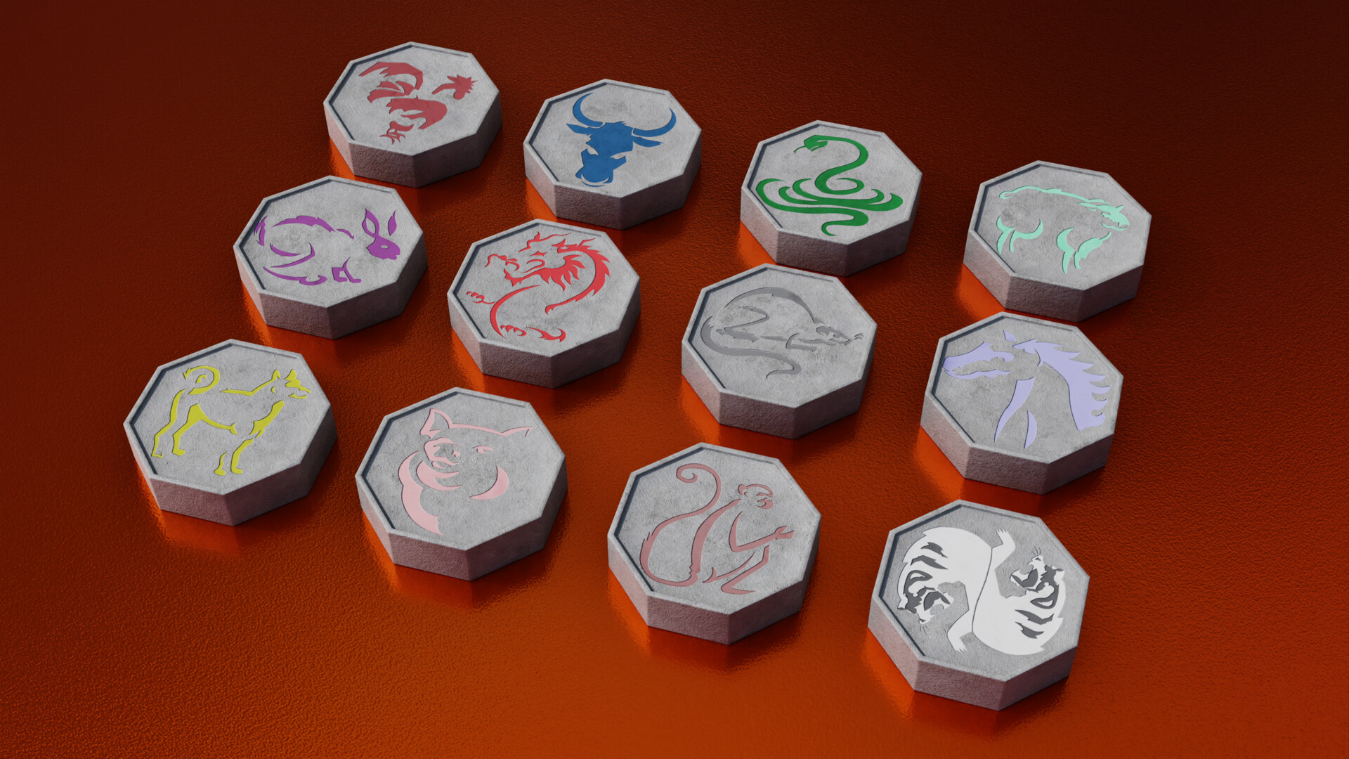 ArtStation - Talismans of Shendu