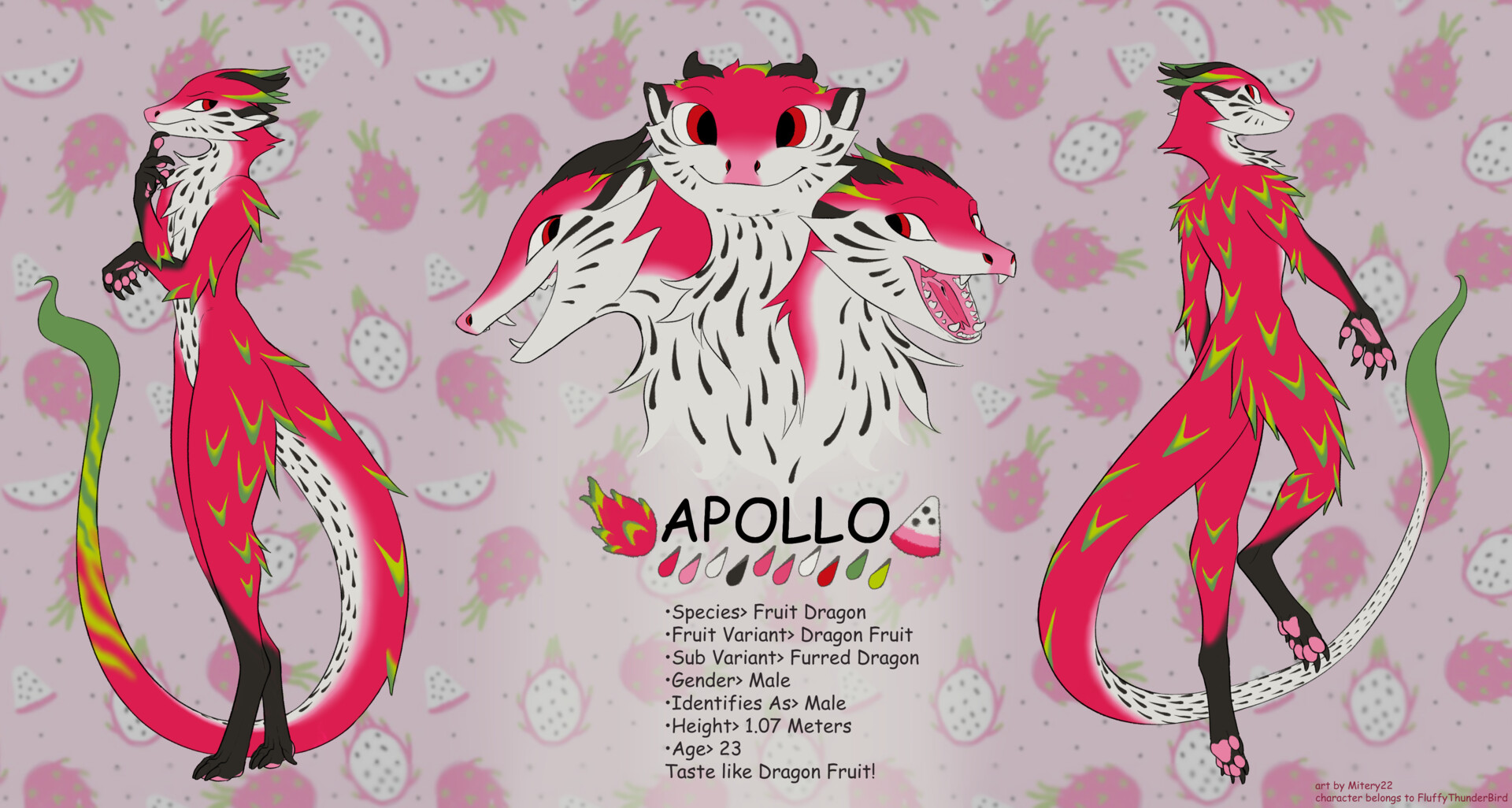 ArtStation - Dragon fruit [reference]