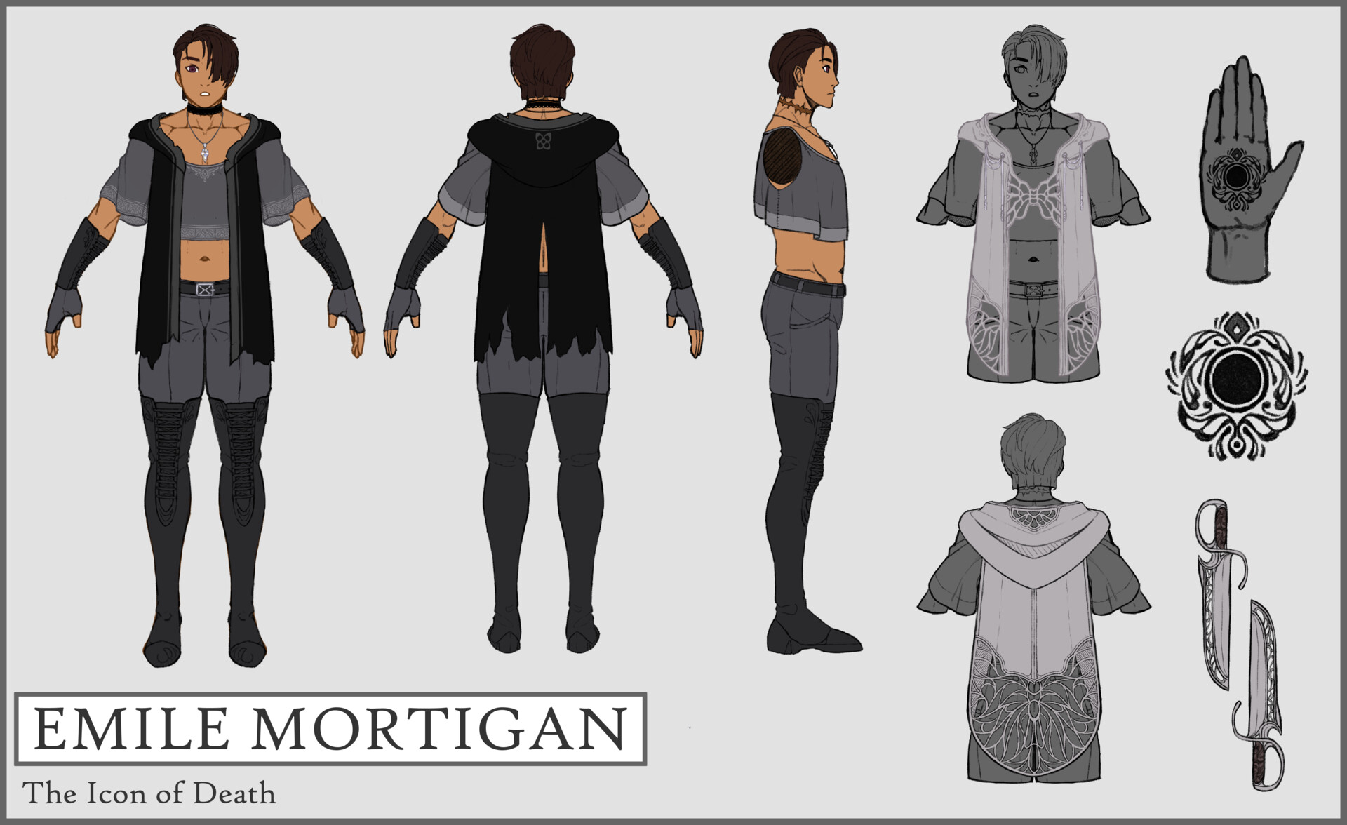 ArtStation - Emile Character Concept, 2021