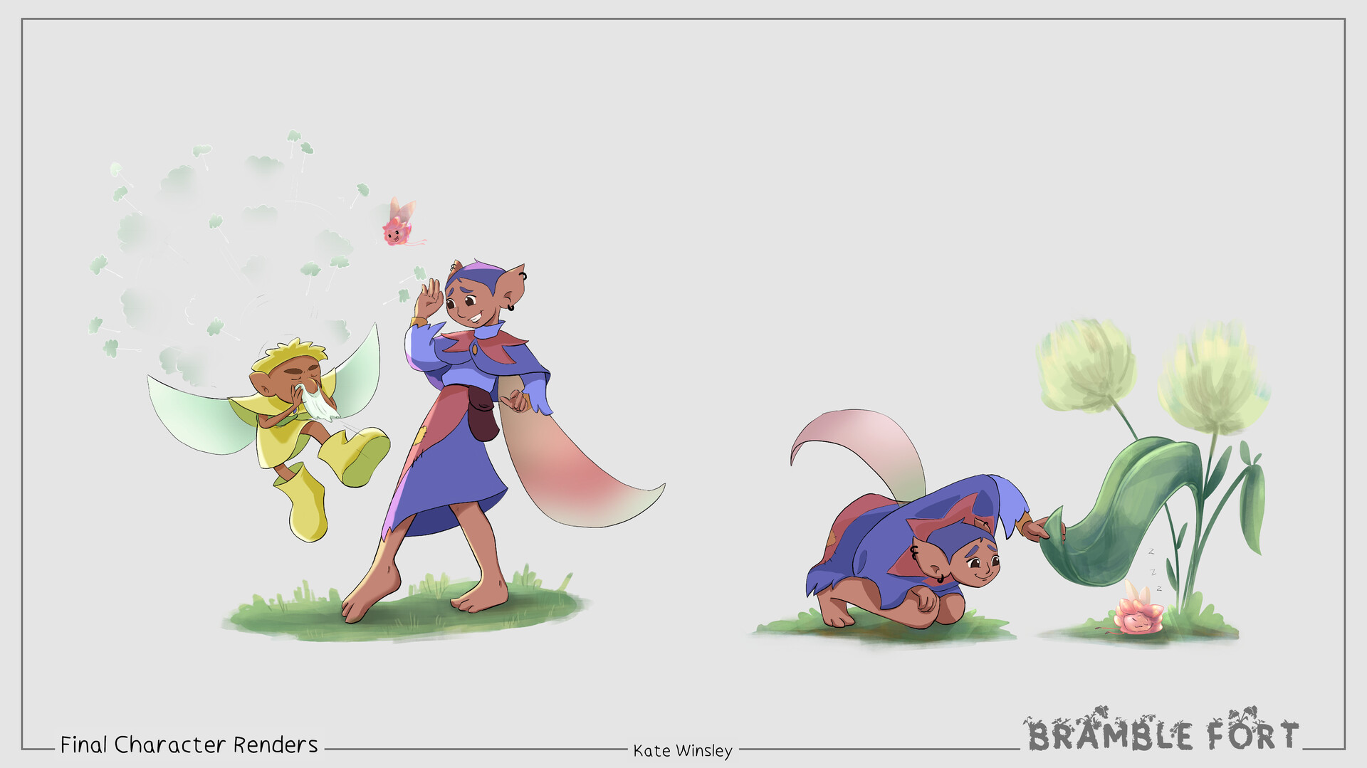 ArtStation - Character Design | Bramble Fort