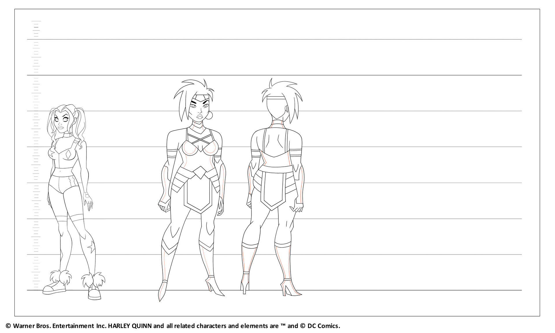 ArtStation - Harley Quinn Amazon Turns