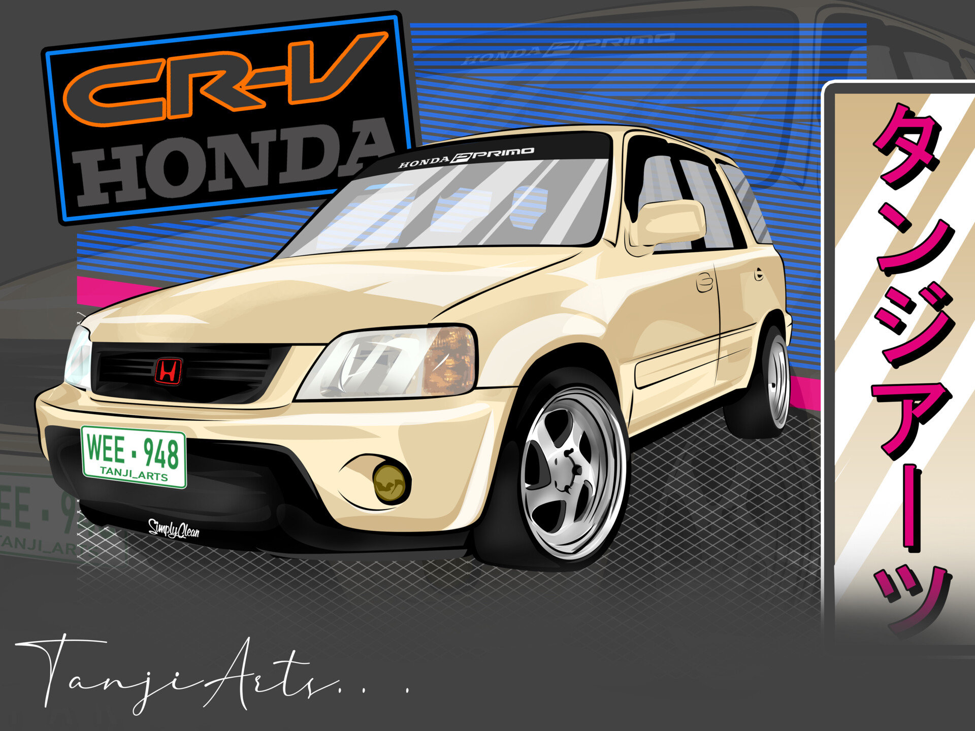 ArtStation - Honda CRV
