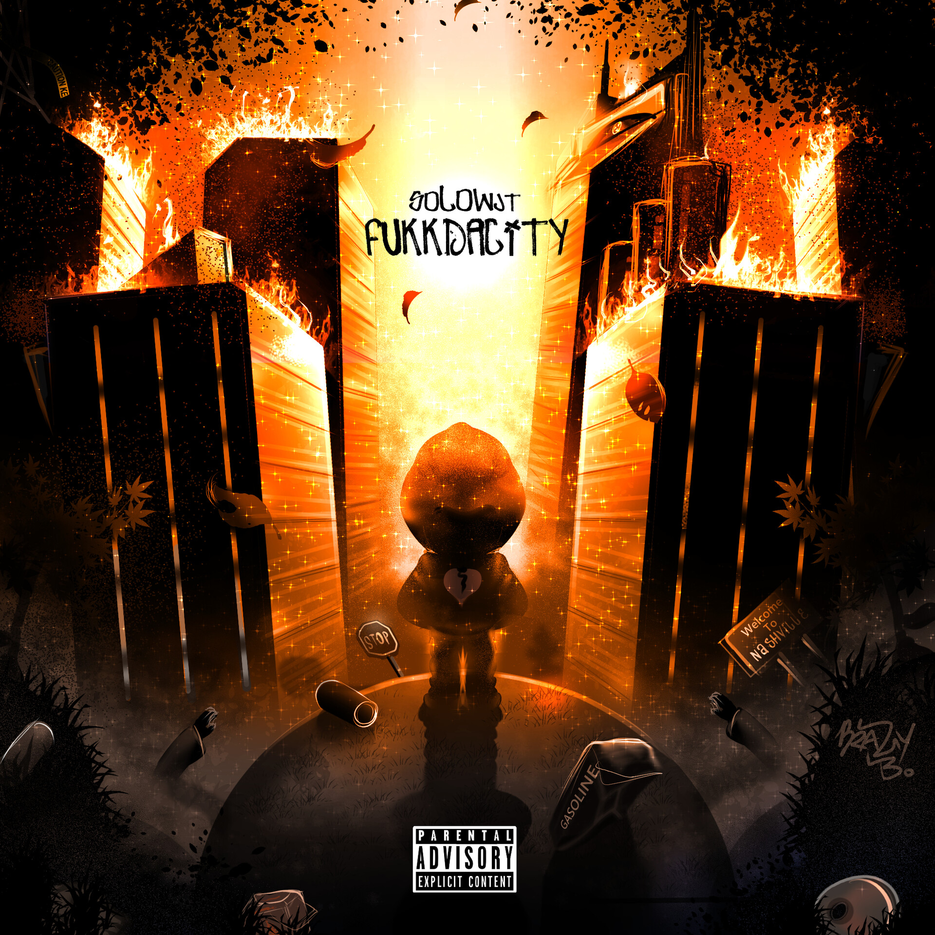 ArtStation - F Da City Artwork By BrazyBran