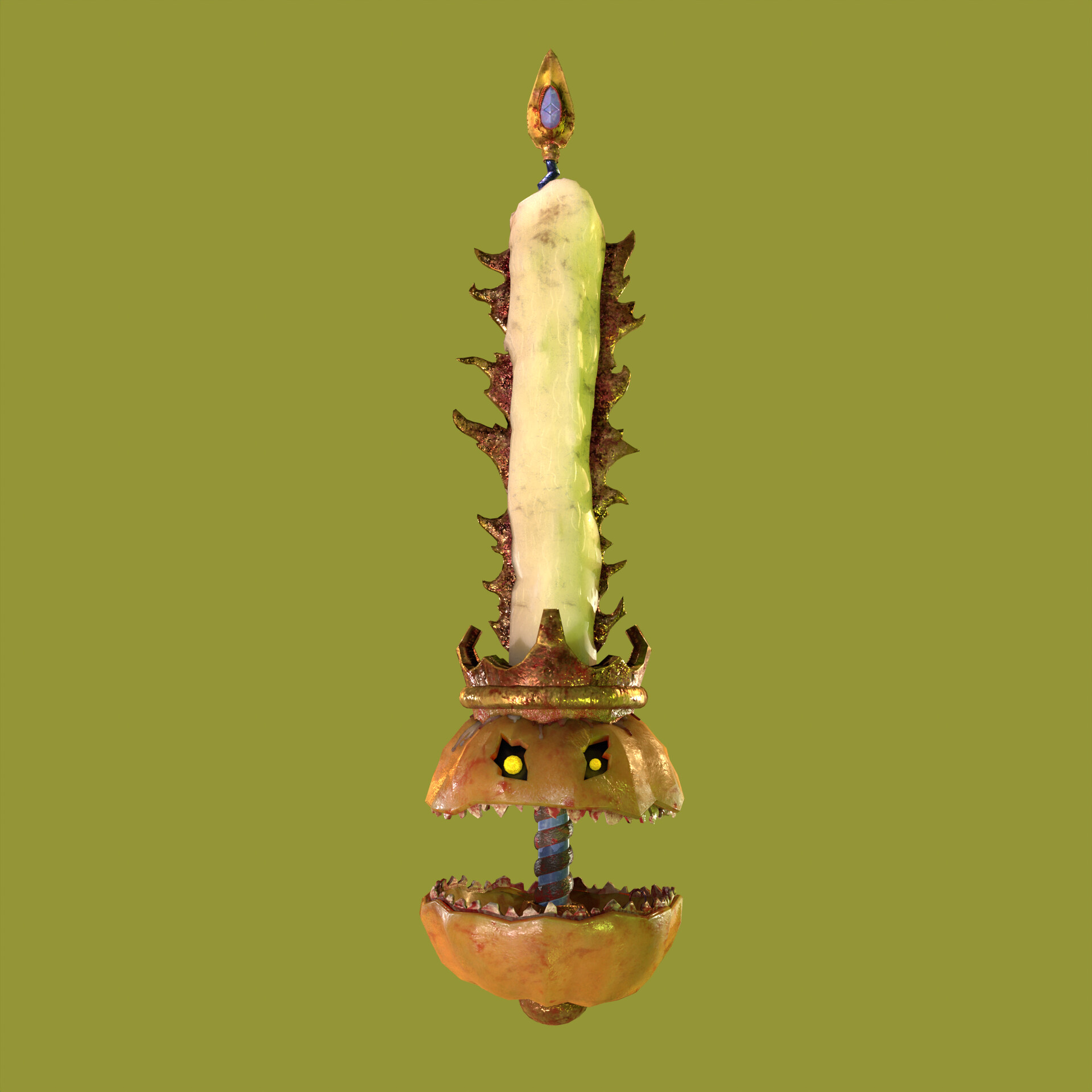 ArtStation - Halloween Weapon