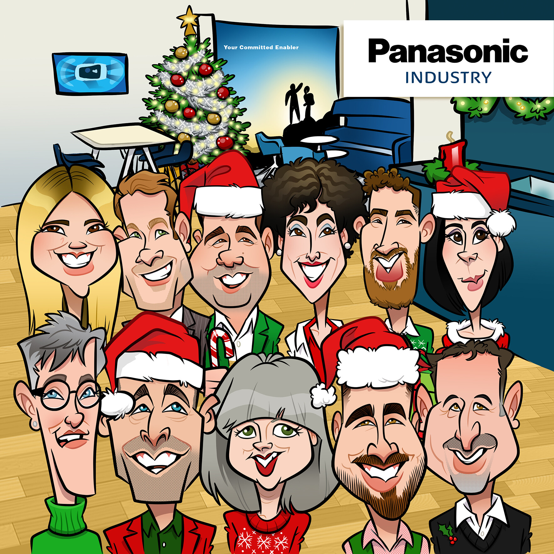 Caricatures by Steve - Holiday Cards