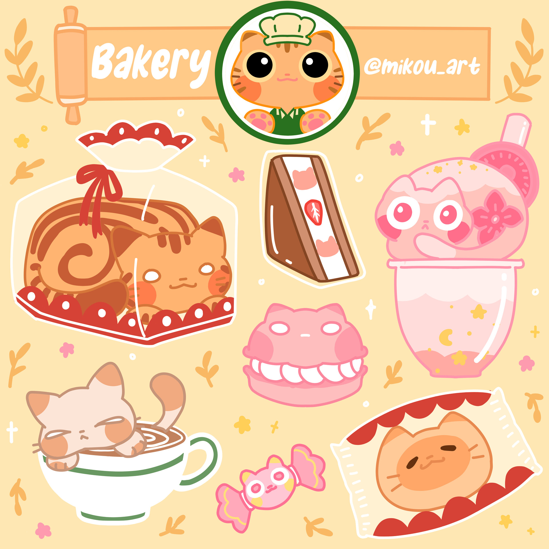 ArtStation - Cat Bakery
