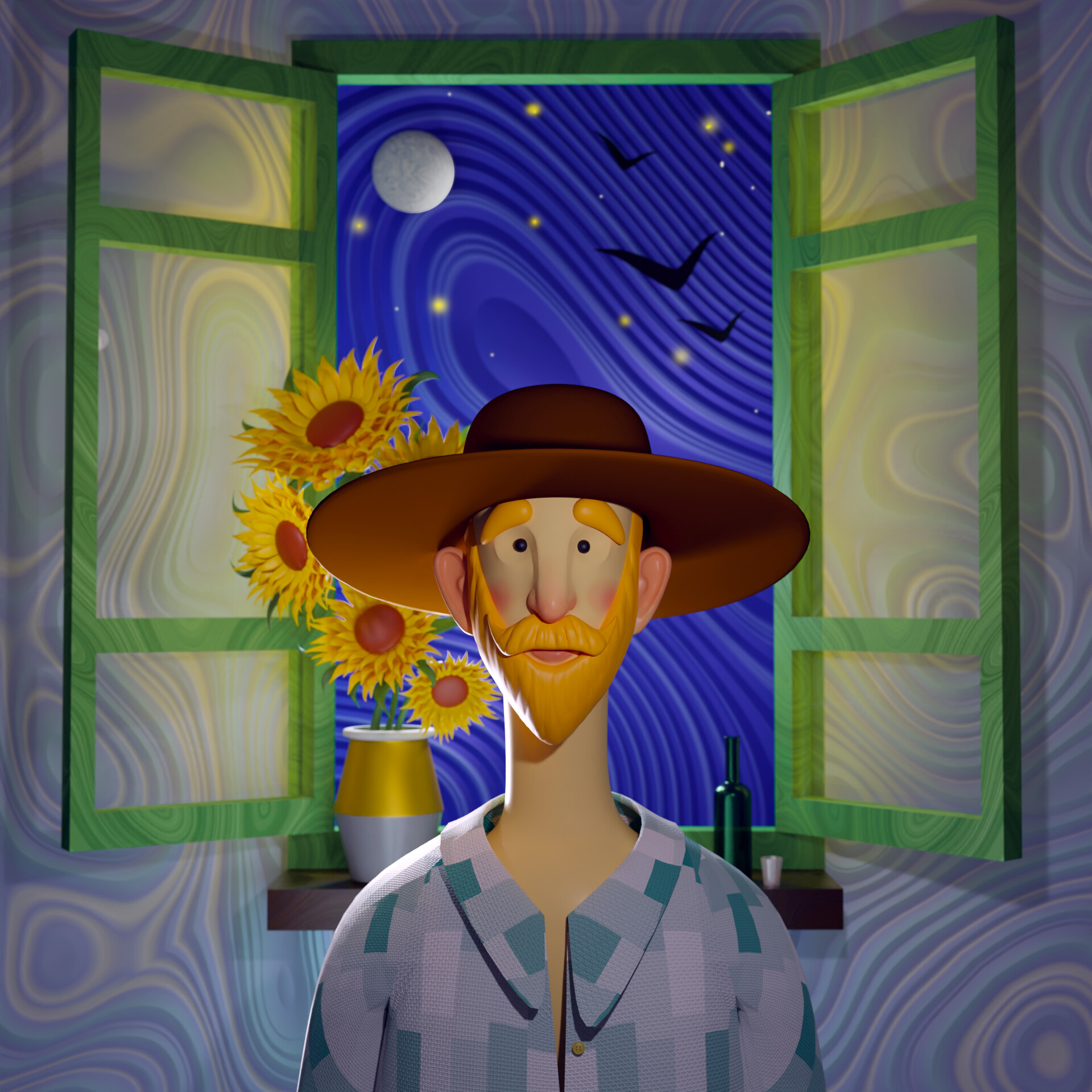 ArtStation - Vincent van Gogh