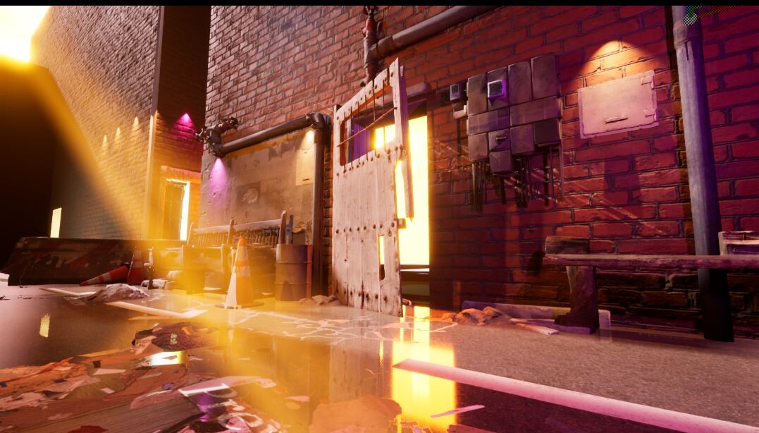ArtStation - Unreal Engine lighting practice (Environment Artist)