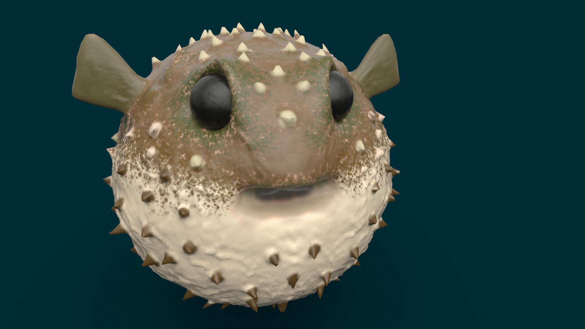 ArtStation - Puffer Fish