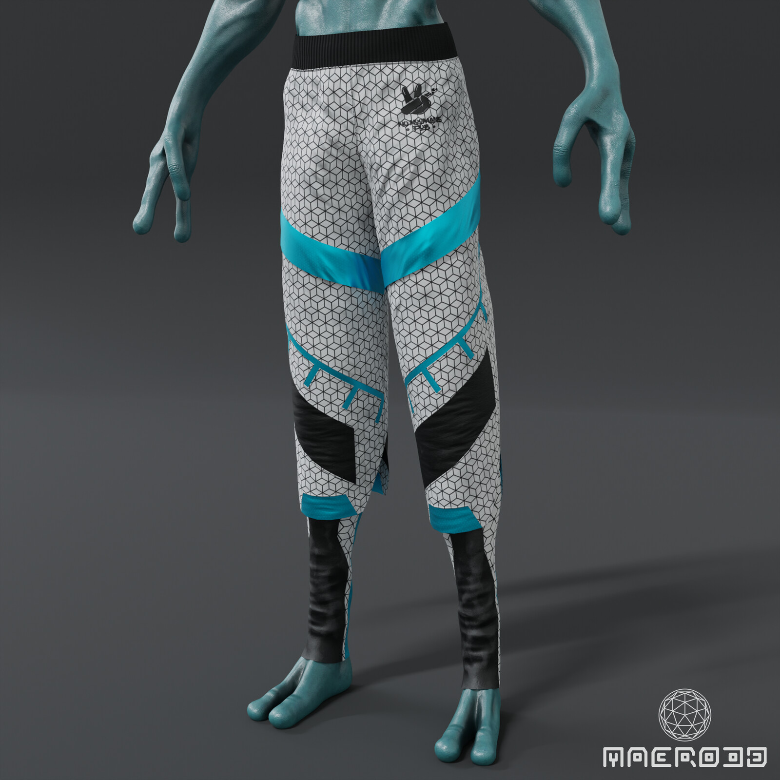 Macro3D - Alien pants concept