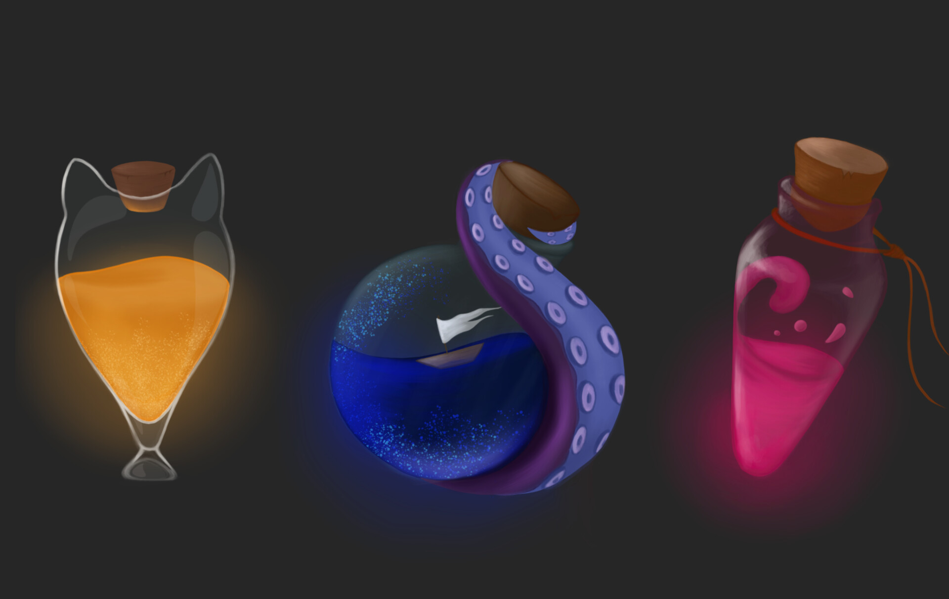 ArtStation - Magic Potions