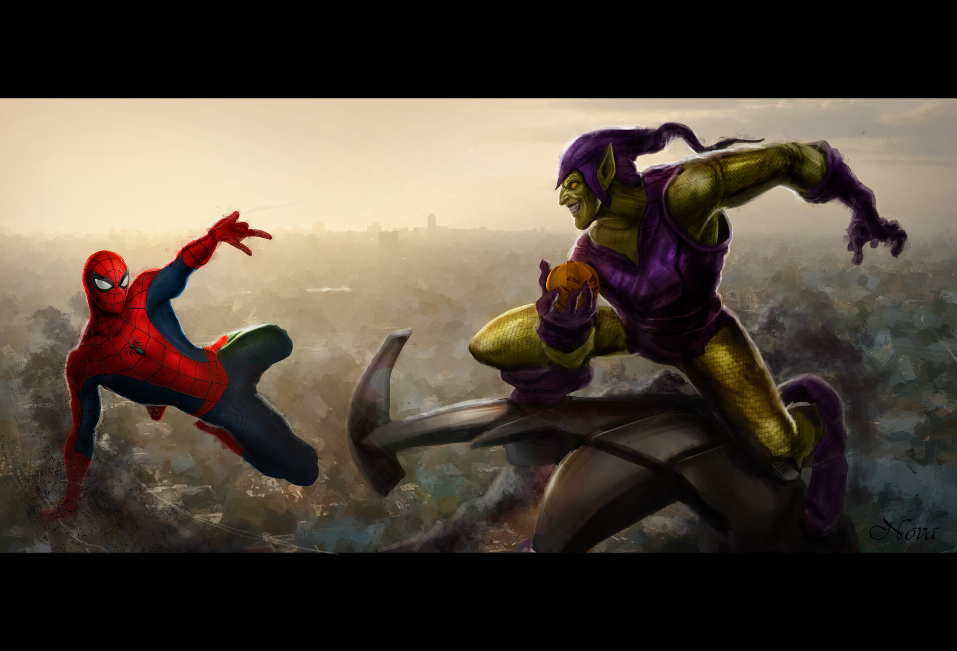 ArtStation - Spider man lotus keyframe