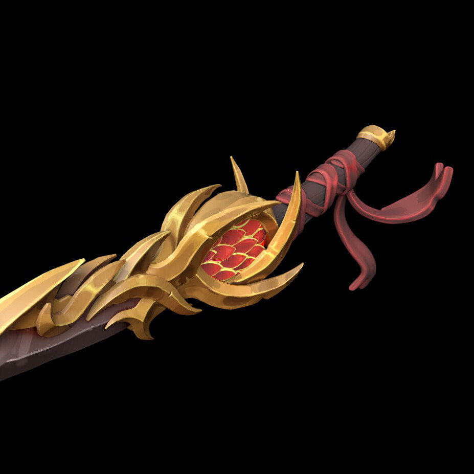 ArtStation - Dragon sword