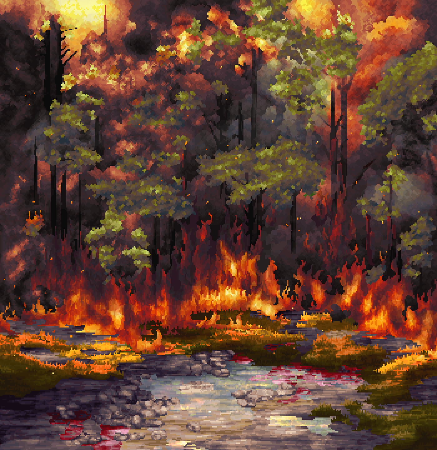 ArtStation - A Dream of Fire