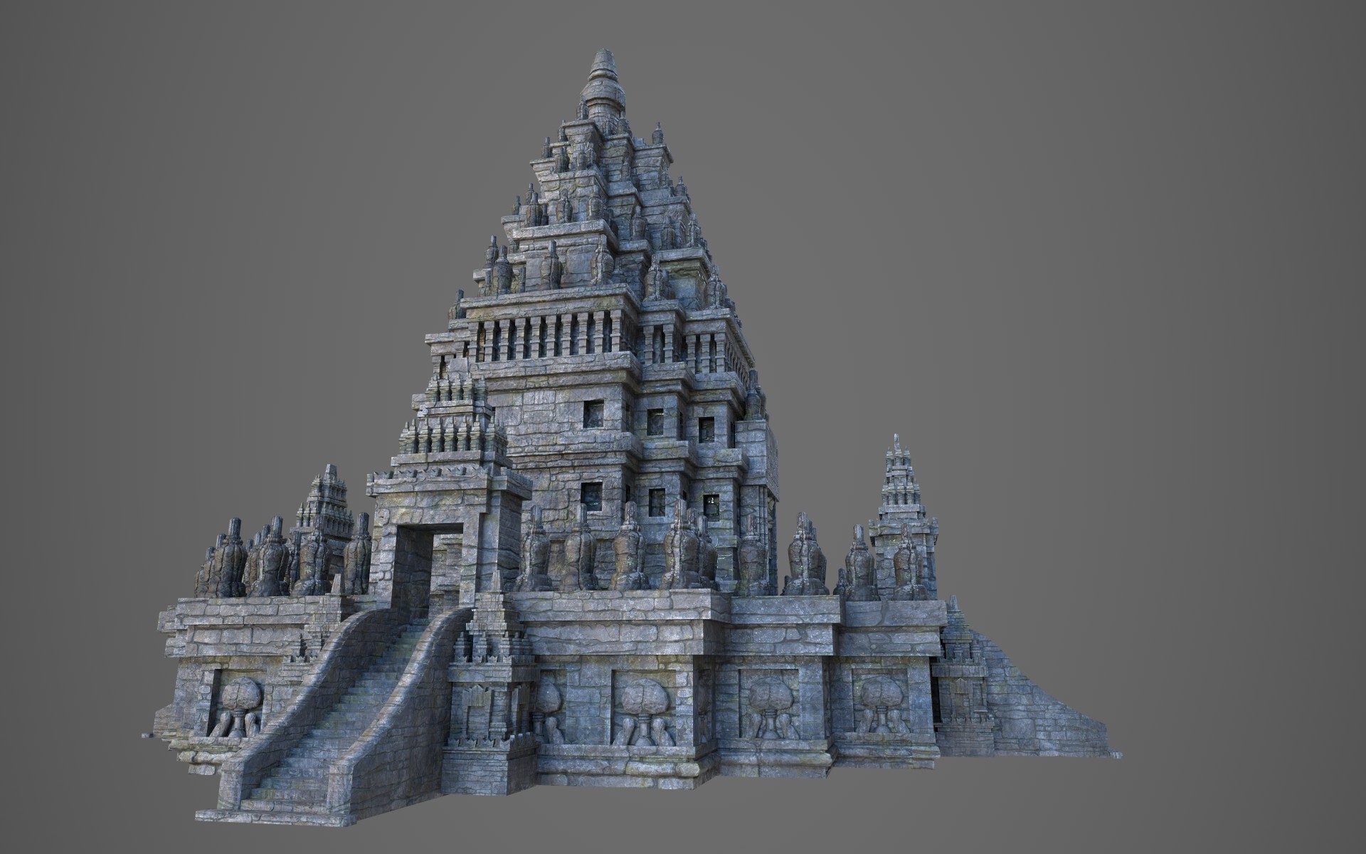 ArtStation - Prambanan temple