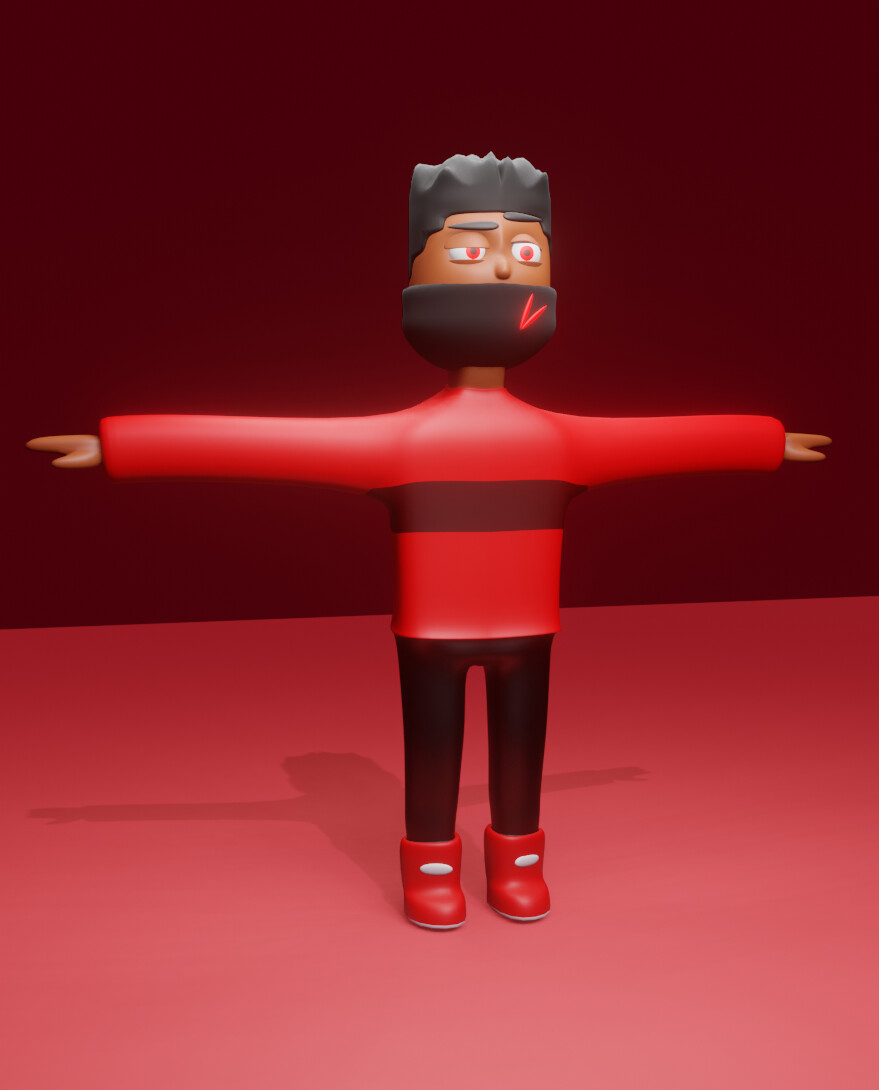 ArtStation - Red Edward (Stylised Character)