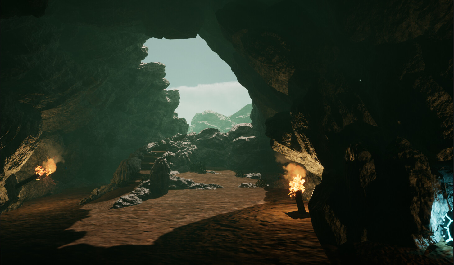 ArtStation - Playable cave