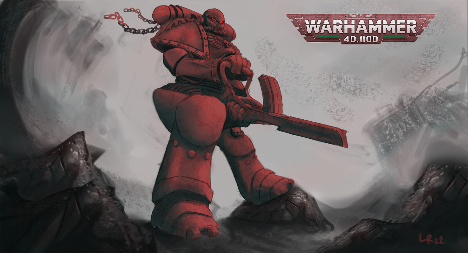 ArtStation - Scorched Earth - W40K Fanart (Trent Kaniuga's Discord ...