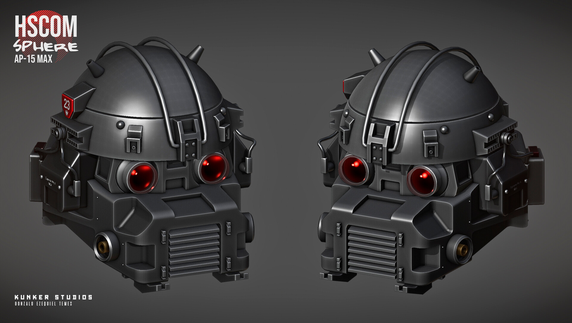 ArtStation - Helmet prototype