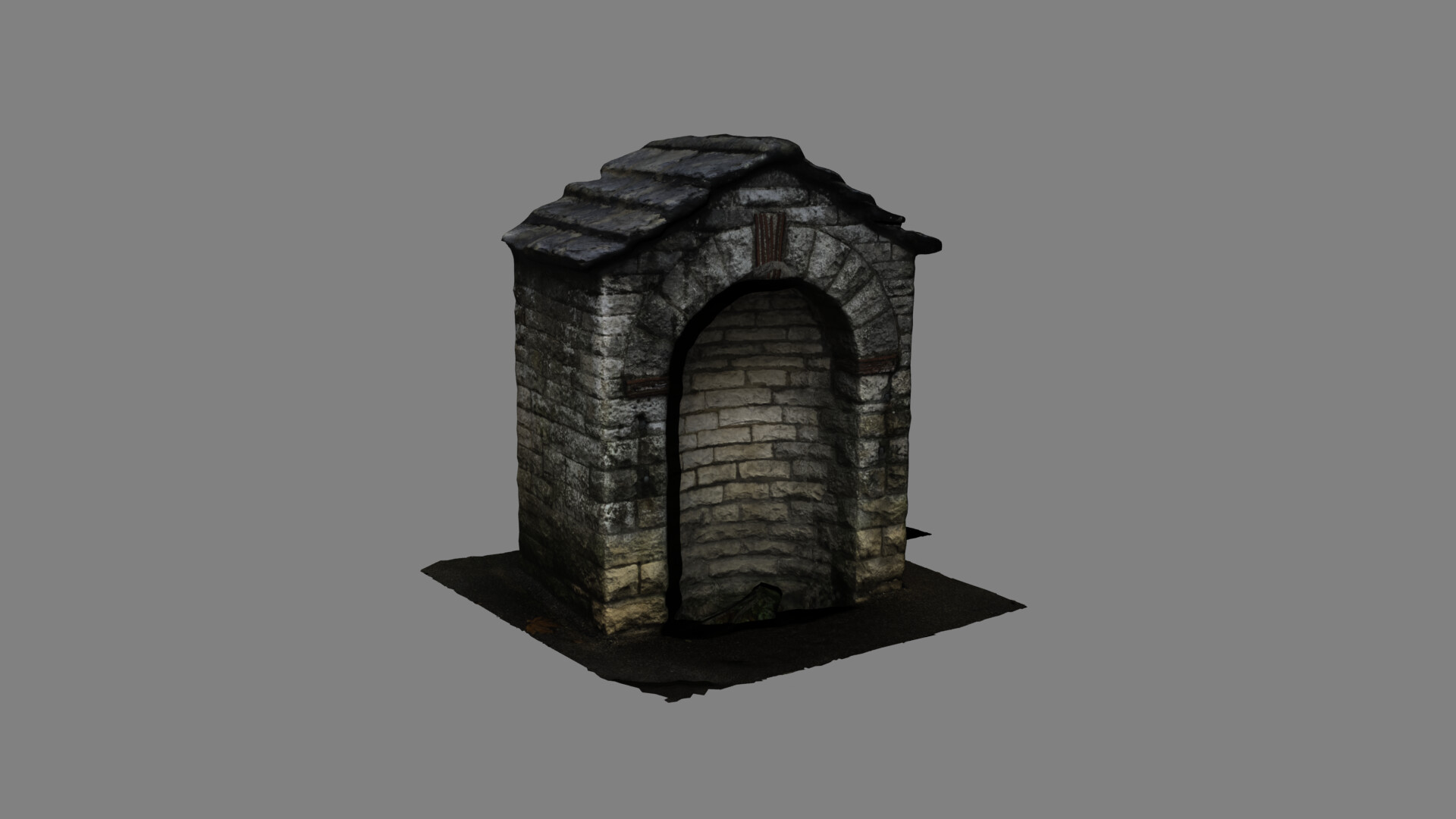 ArtStation - Year 3 Data Capture (Small stone structure)