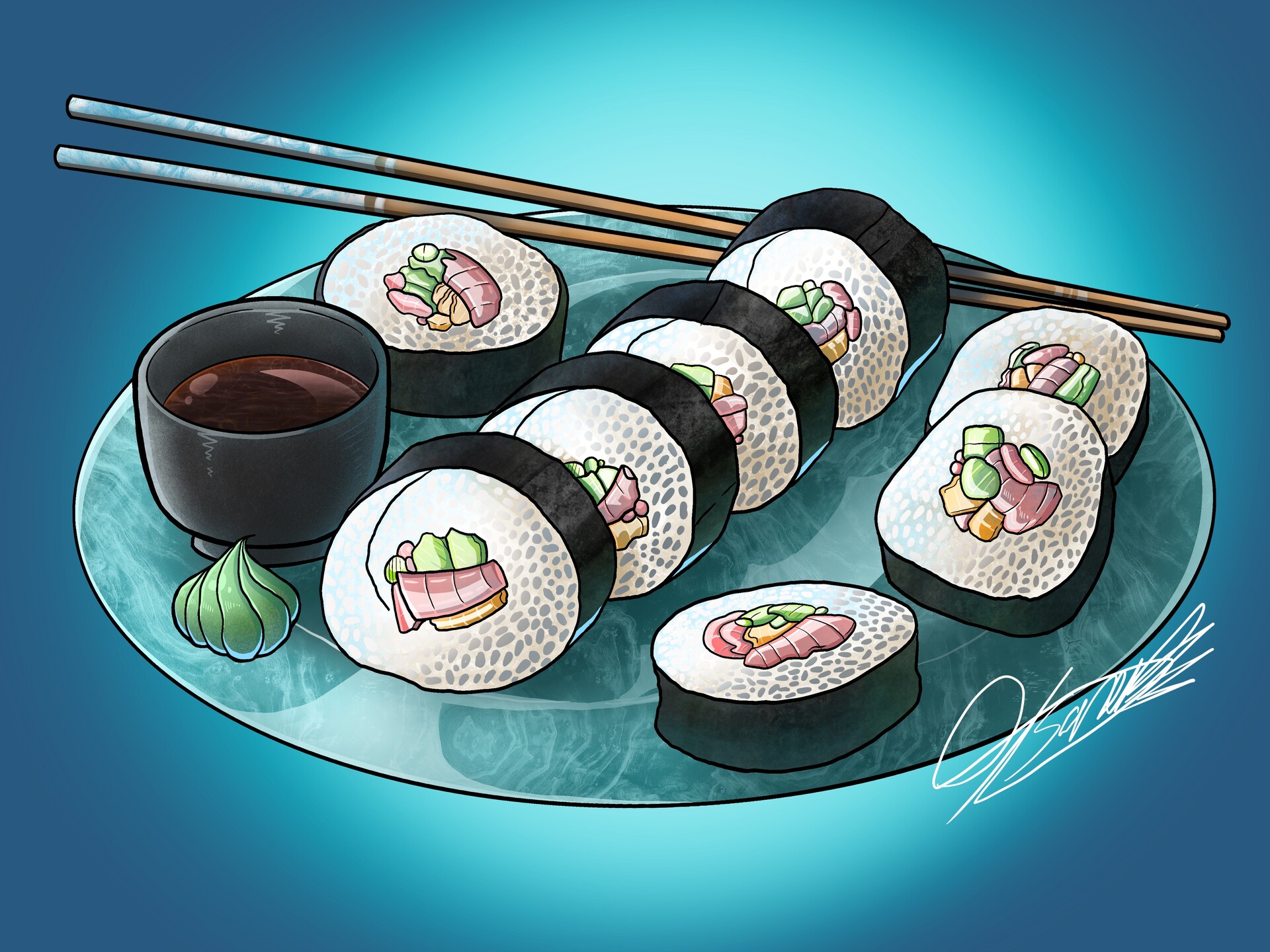 ArtStation - Sushi