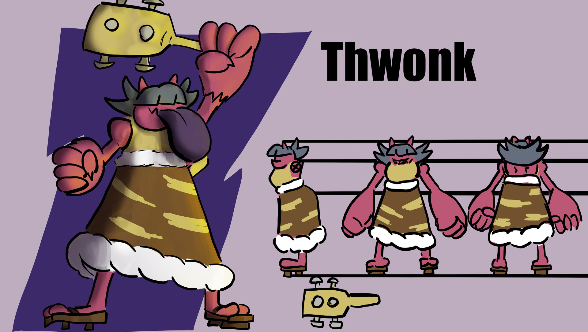 ArtStation - Thwonk of thunder