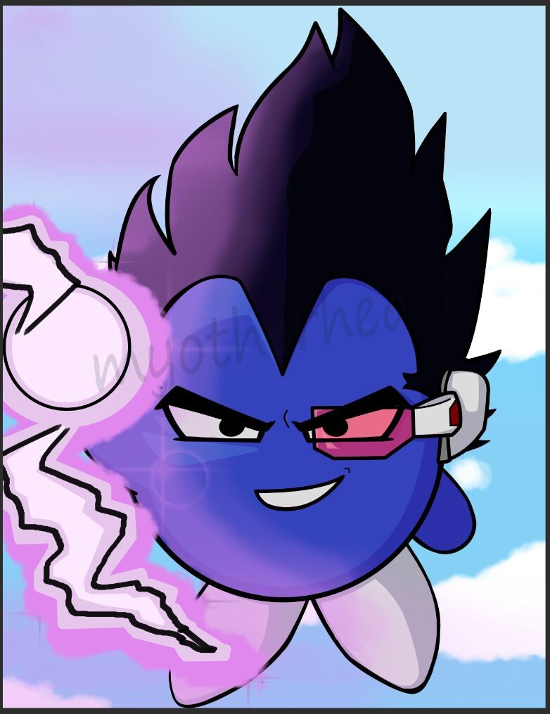 ArtStation - Kirby Prince Vegeta