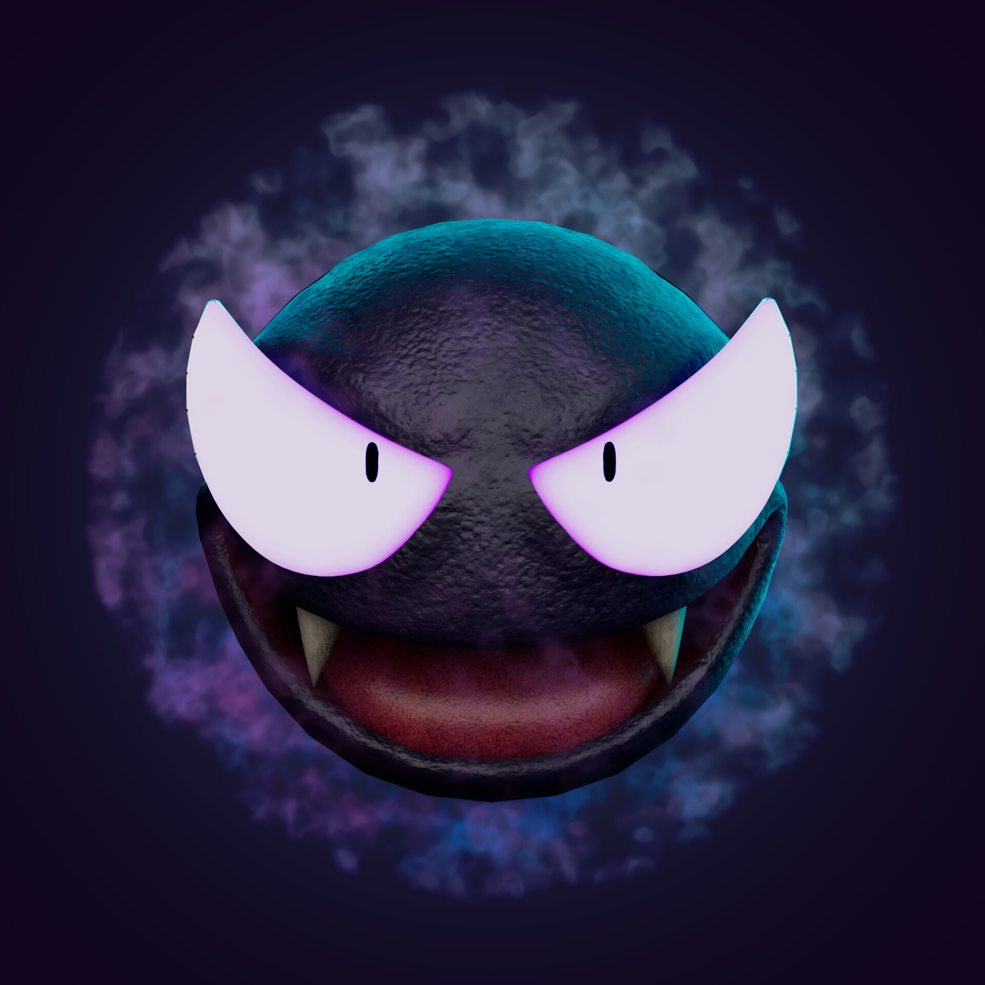 ArtStation - GASTLY | Fan art